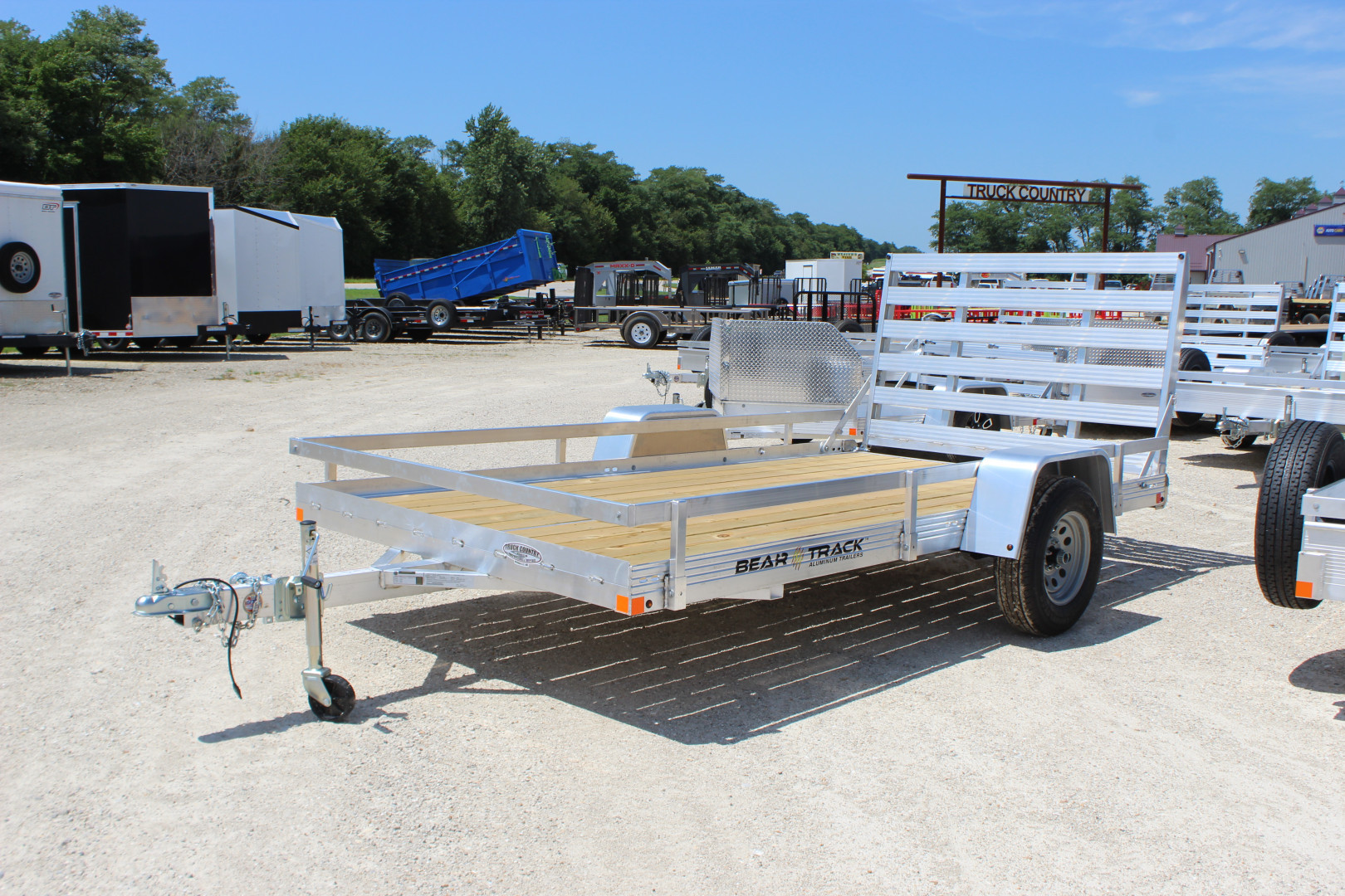 New 2026 Bear Track 76"x12' Aluminum Utility Trailer for sale in ...