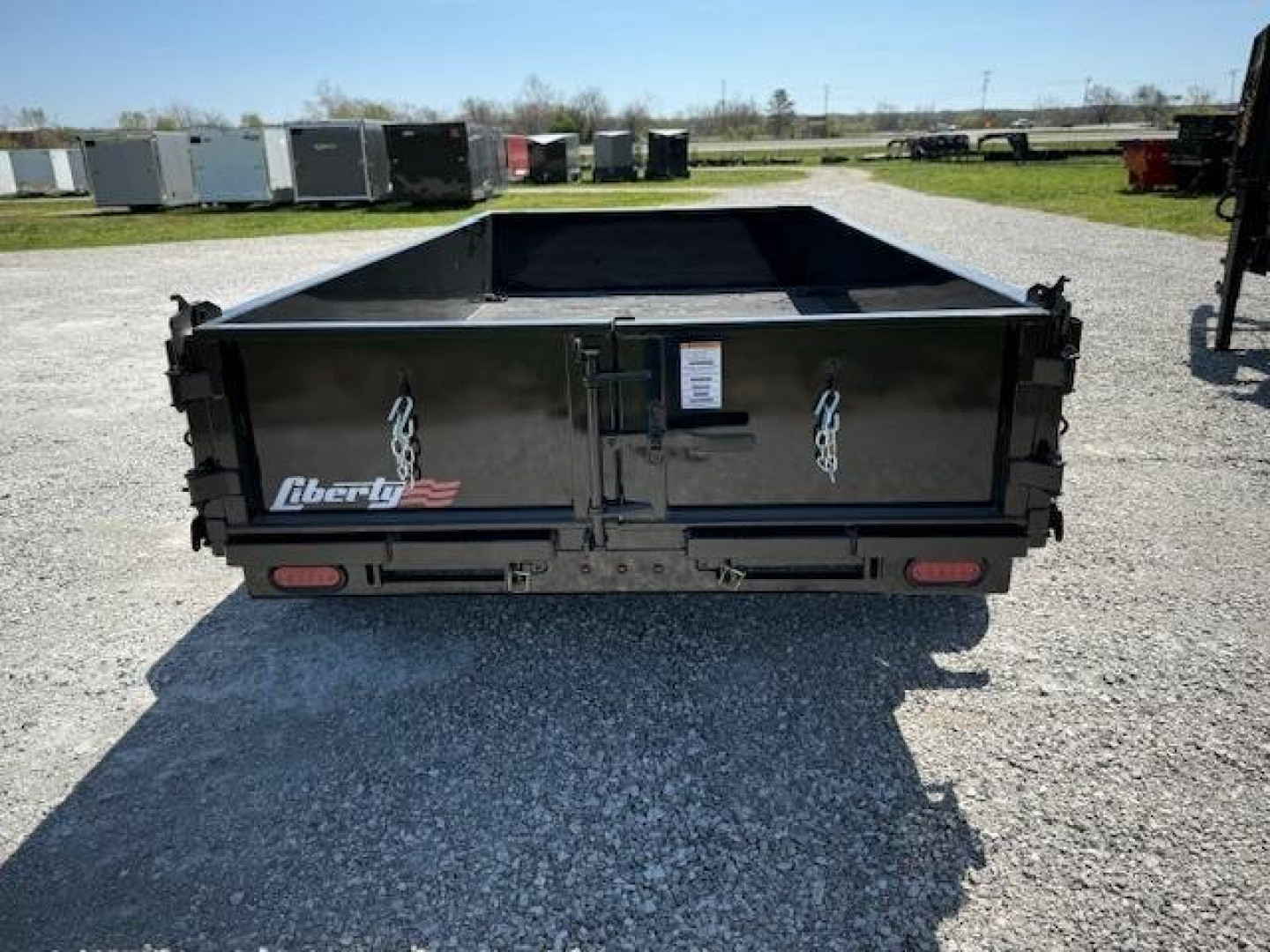 New Liberty 10K 72X12 Dump Trailer w/ Ramps & Tarp for sale in Clinton, IN