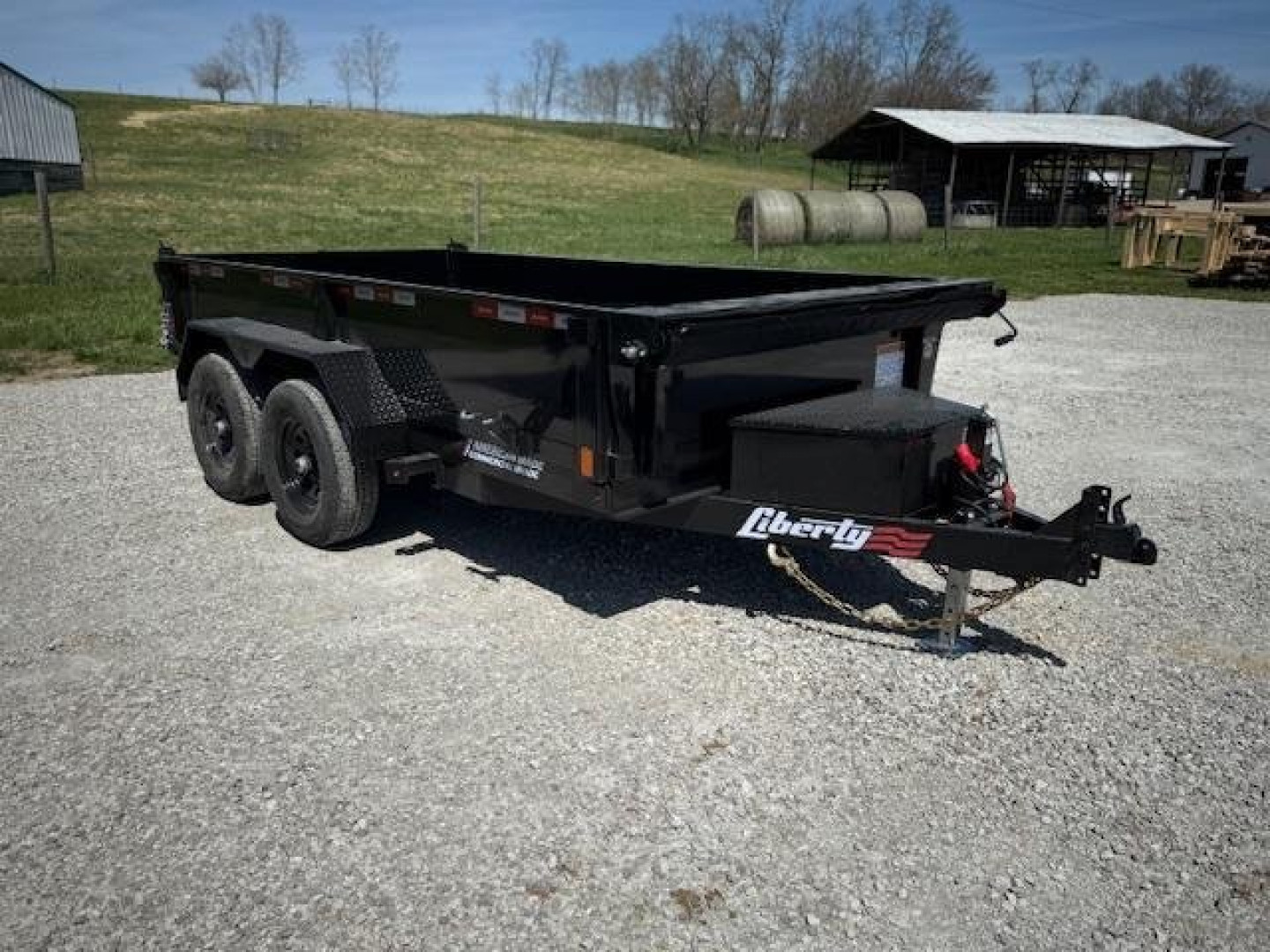 New Liberty 10K 72X12 Dump Trailer w/ Ramps & Tarp