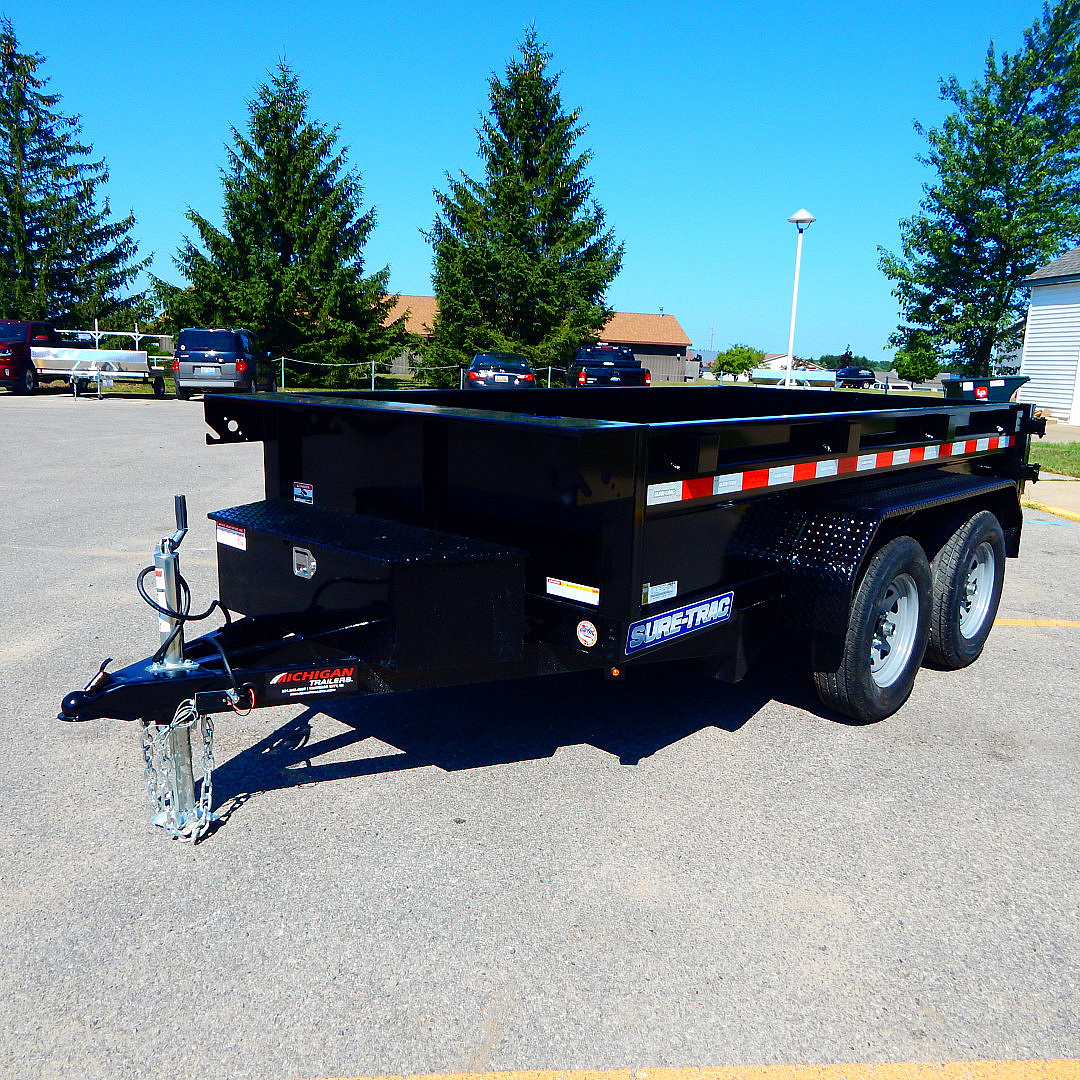 New 2026 Sure-Trac 5x10 3k 3 Board Utility Trailer
