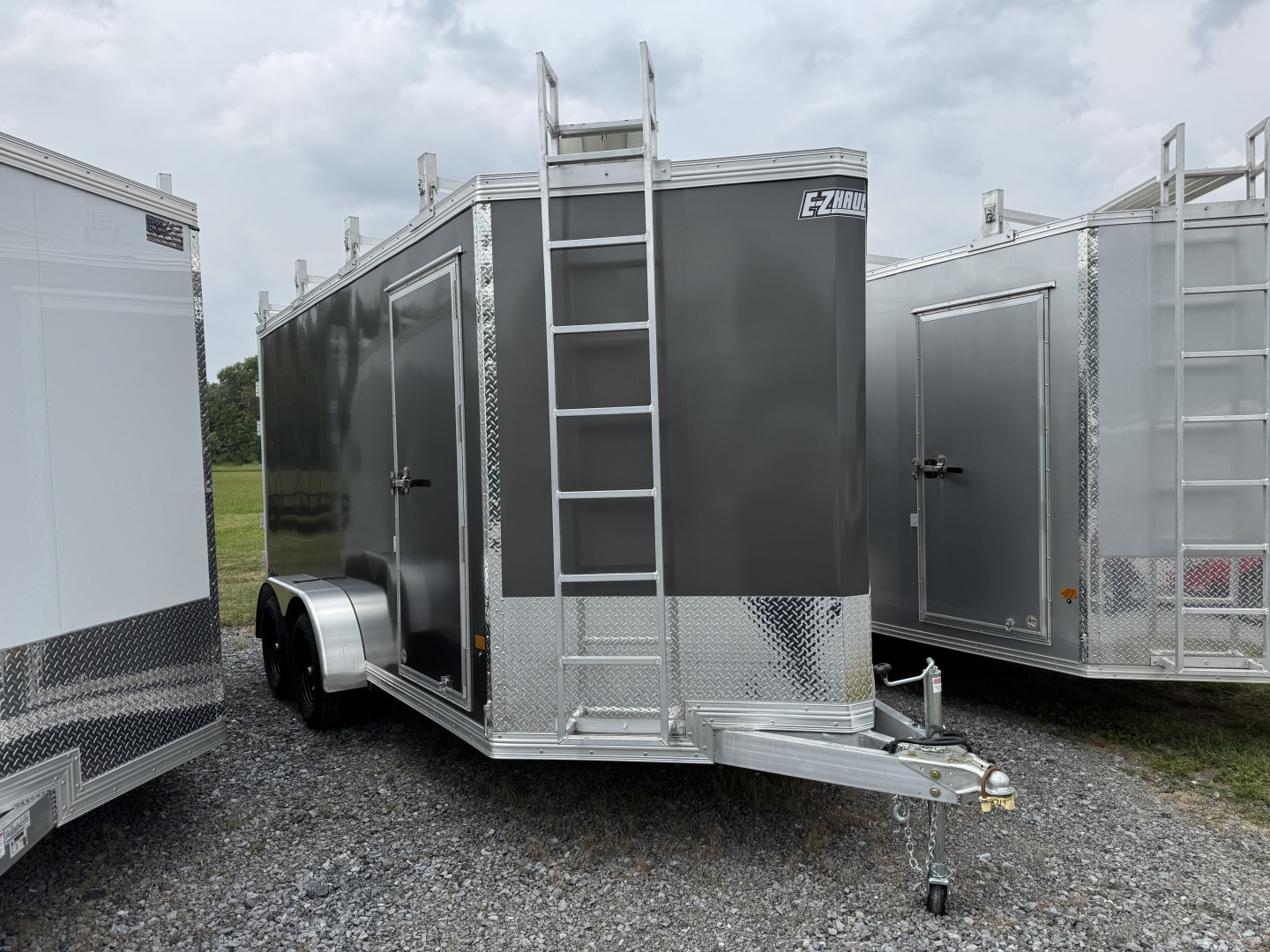 New 2026 E-Z Hauler 7X14 Aluminum Construction Trailer With Integrated ...
