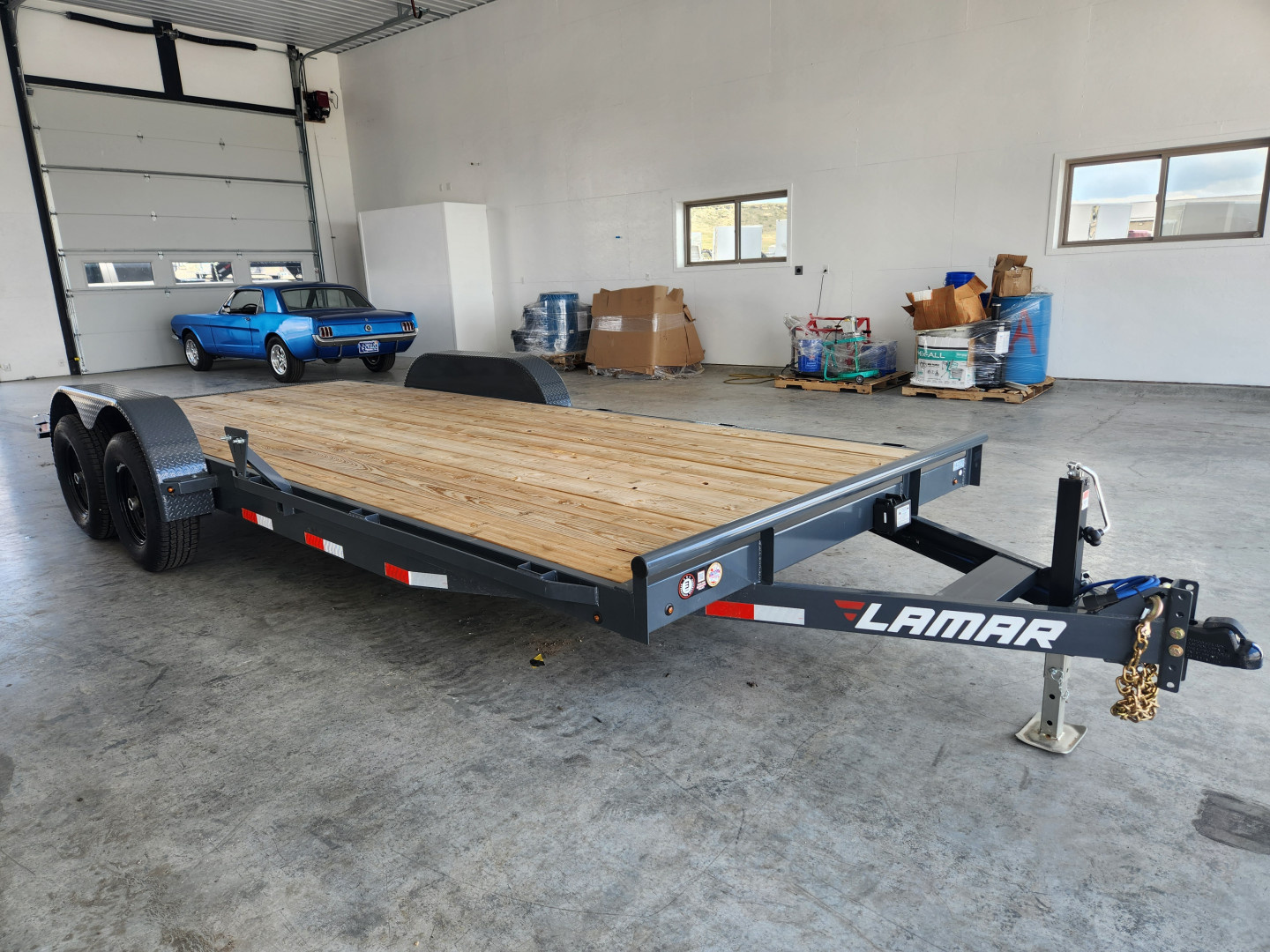 New 2026 Lamar 20' Car Trailer 10K