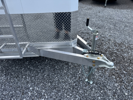 New 2026 E-Z Hauler 7X16 Aluminum Construction Trailer With Integrated ...