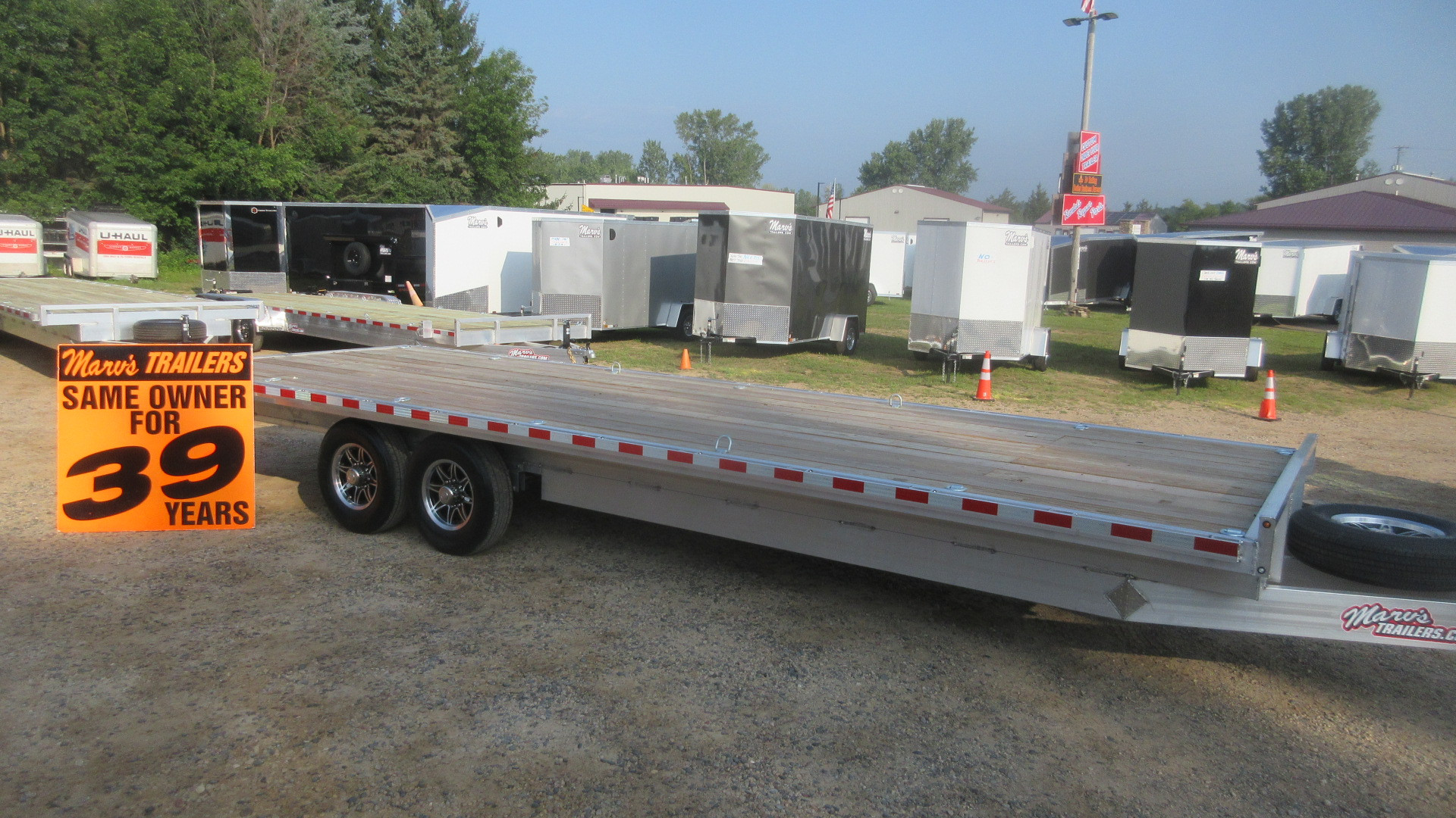 New 2026 Wolverine Trailers 14k Aluminum Deckover Trailer
