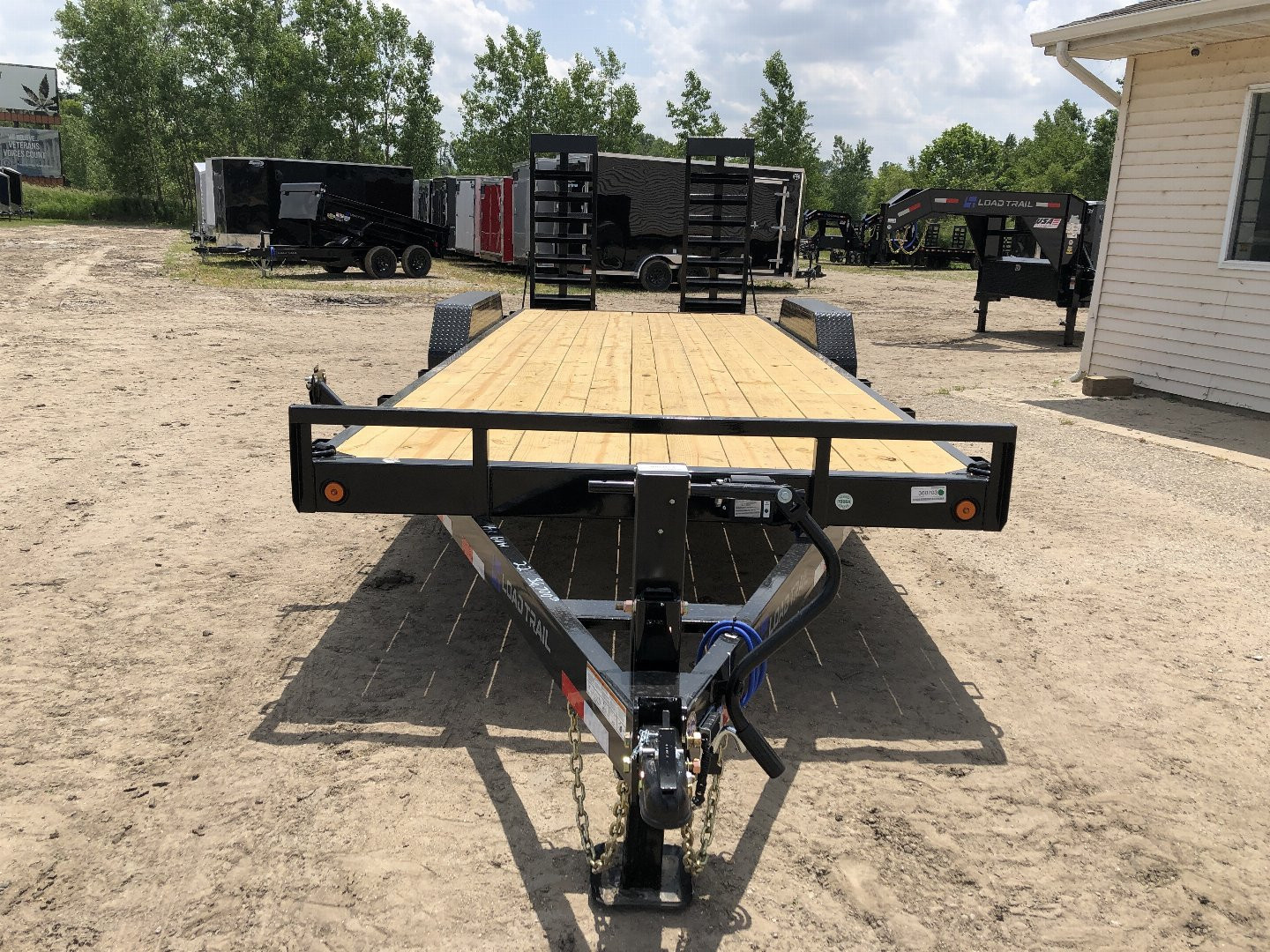 New 2025 Load Trail 22' 14' SKID Equipment Trailer