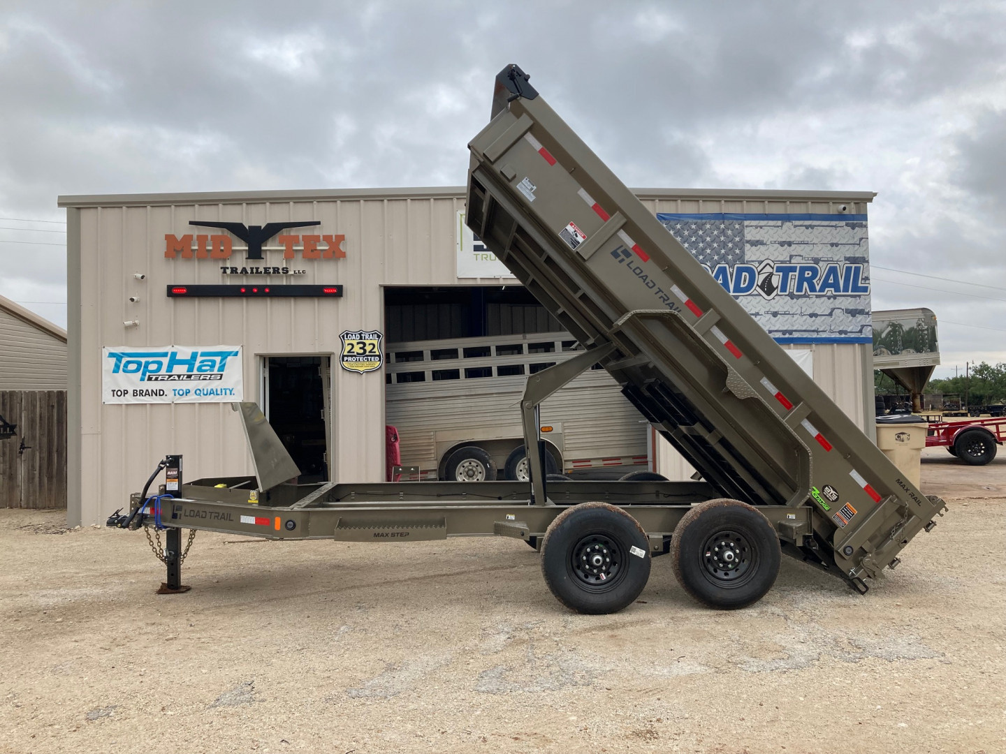 New 2026 Load Trail DT 83" x 14' Tandem Axle Dump Low-Pro Dump (Western ...