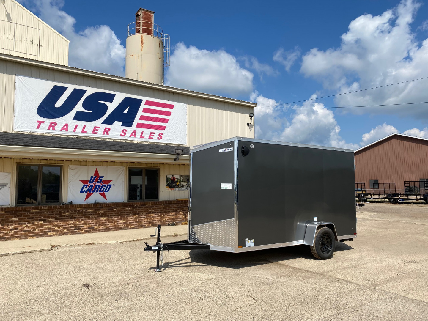 New 2026 US Cargo 6x12 Scout w/Ramp Door & 6ft 6in Height Cargo ...