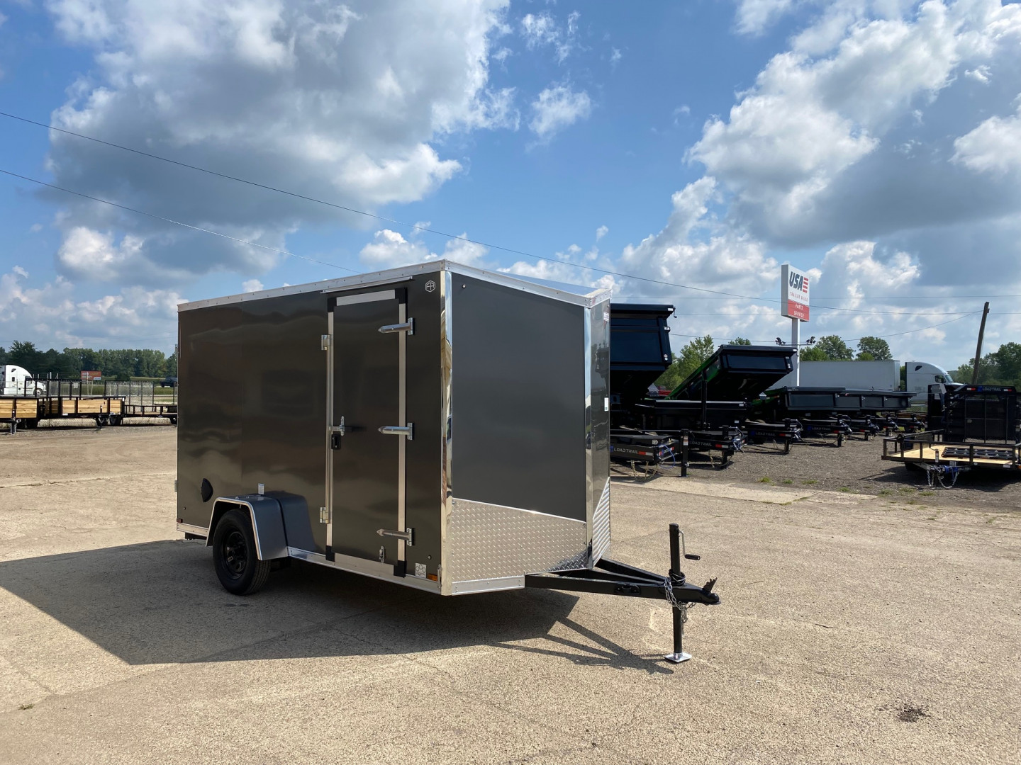 New 2026 US Cargo 6x12 Scout w/Ramp Door & 6ft 6in Height Cargo ...