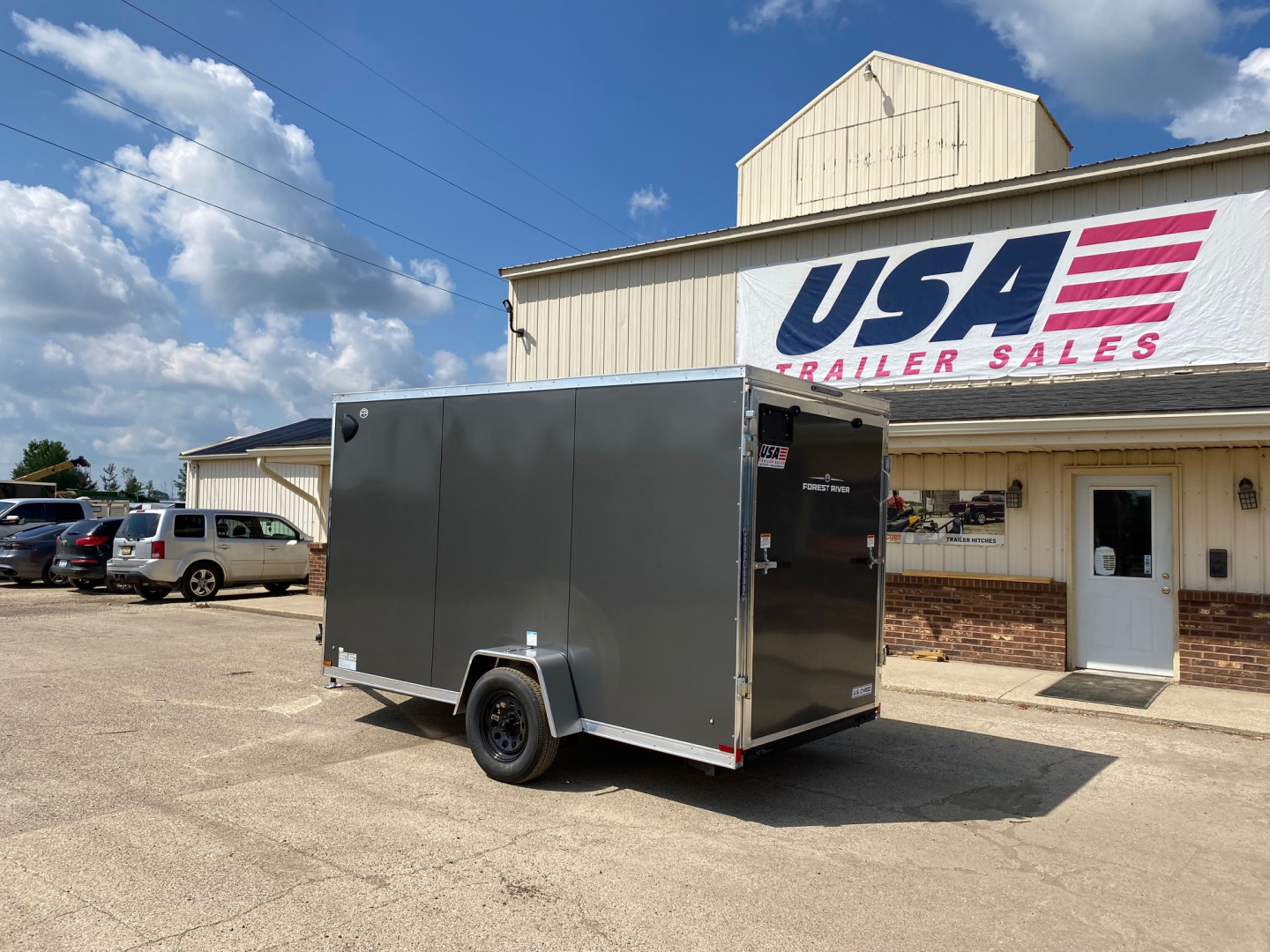 New 2026 US Cargo 6x12 Scout w/Ramp Door & 6ft 6in Height Cargo ...