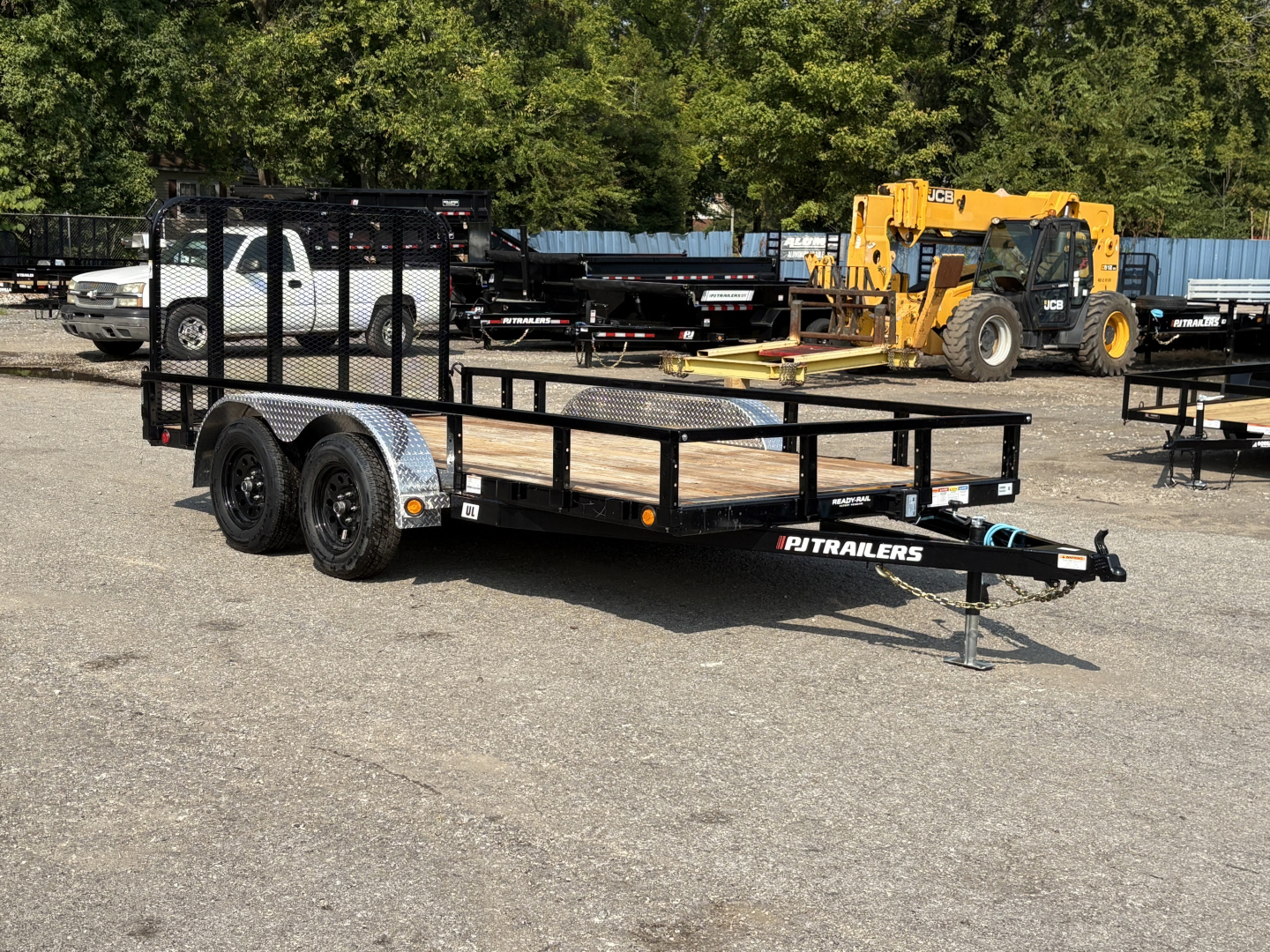 New 2026 PJ Trailers 83" x 14' Tandem Axle Channel (UL) Utility Trailer