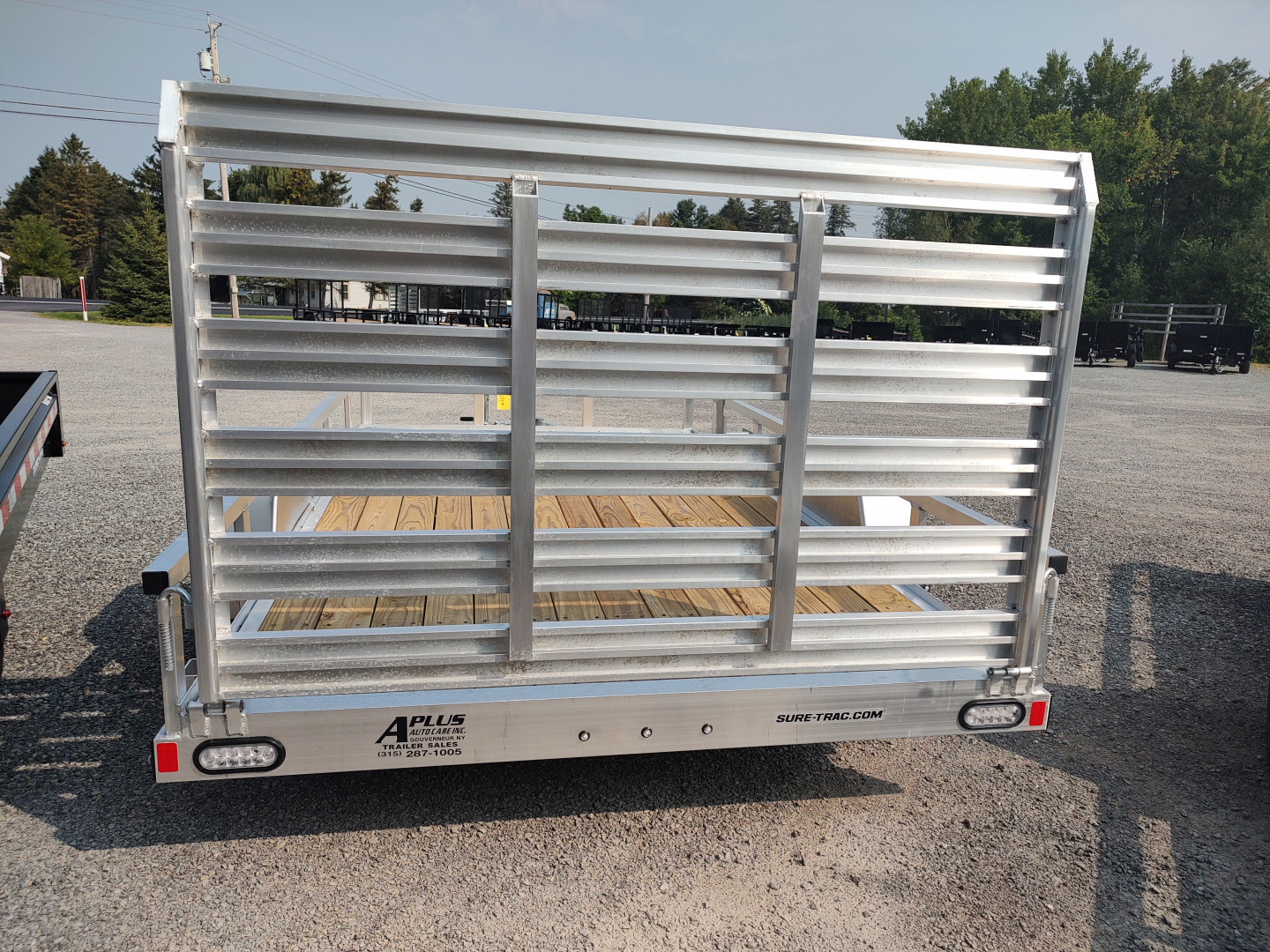 New 2026 Sure-Trac 7'X12 Aluminum Tube Top 3.0K Utility Trailer for ...
