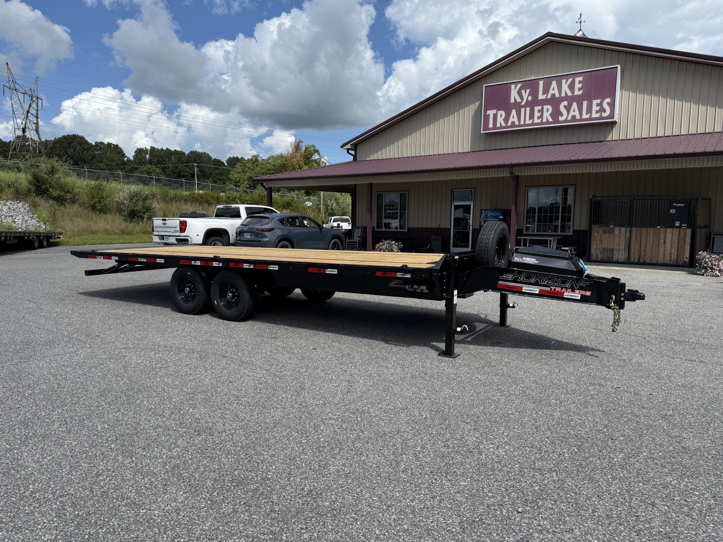 New 2026 Horizon Trailers FFT X 102"BP FULL TILT Equipment Trailer