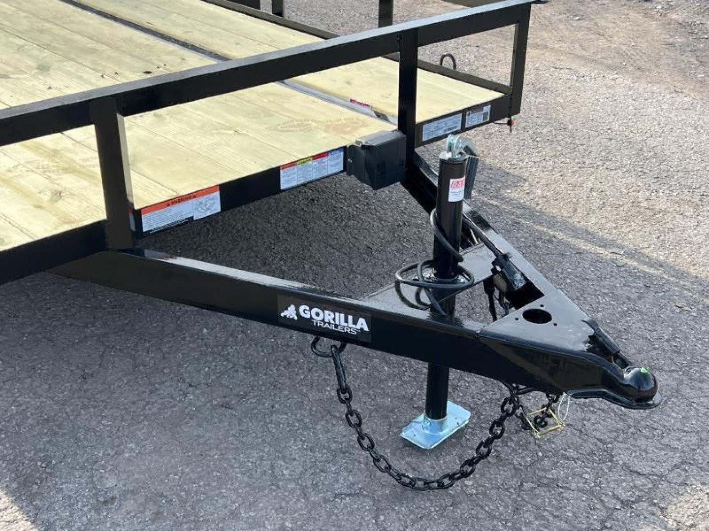 New 2025 GORILLA TRAILERS 6'4" x 14' Tandem Axle Utility Trailer