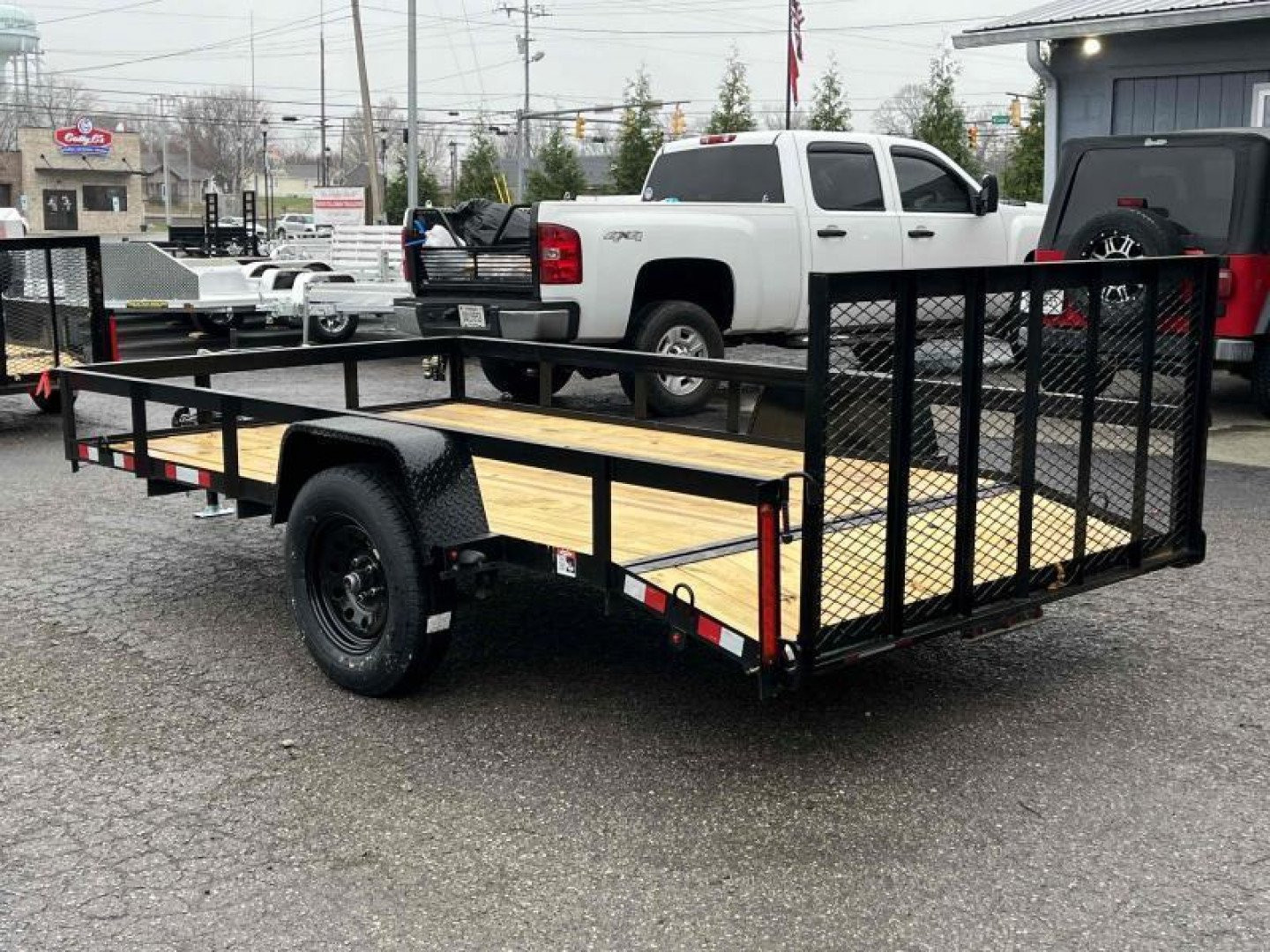 New 2026 Gorilla Trailers 6'4" x 12' Single Axle Utility Trailer