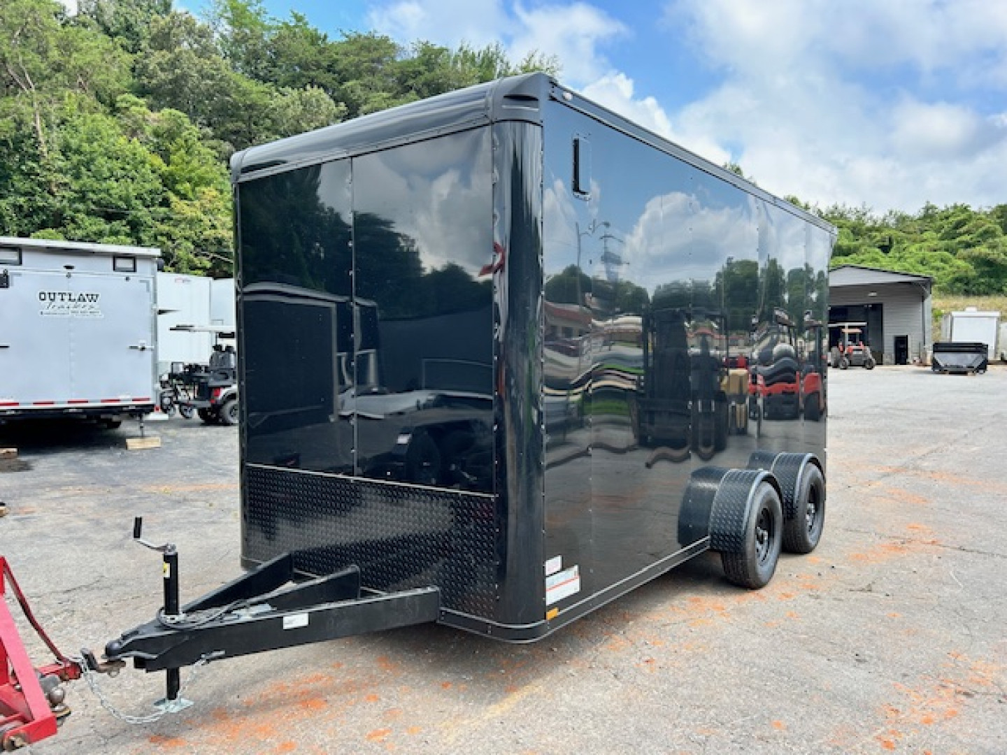 New 2026 Outlaw Trailers 7x16 10k Torsion spread w/wing Cargo ...
