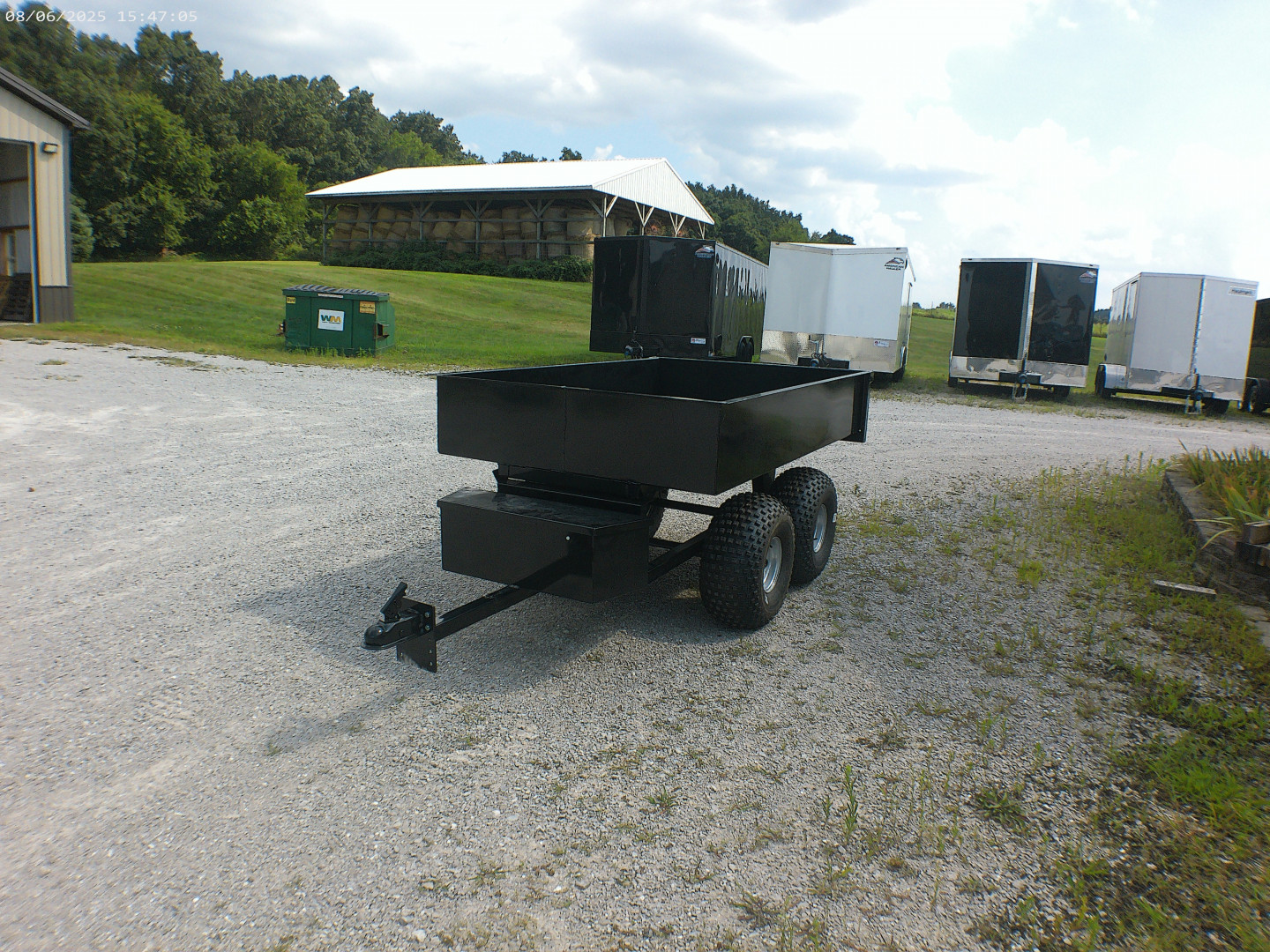 New 2025 BND Trailers 4x6 Off Road Dump Trailer