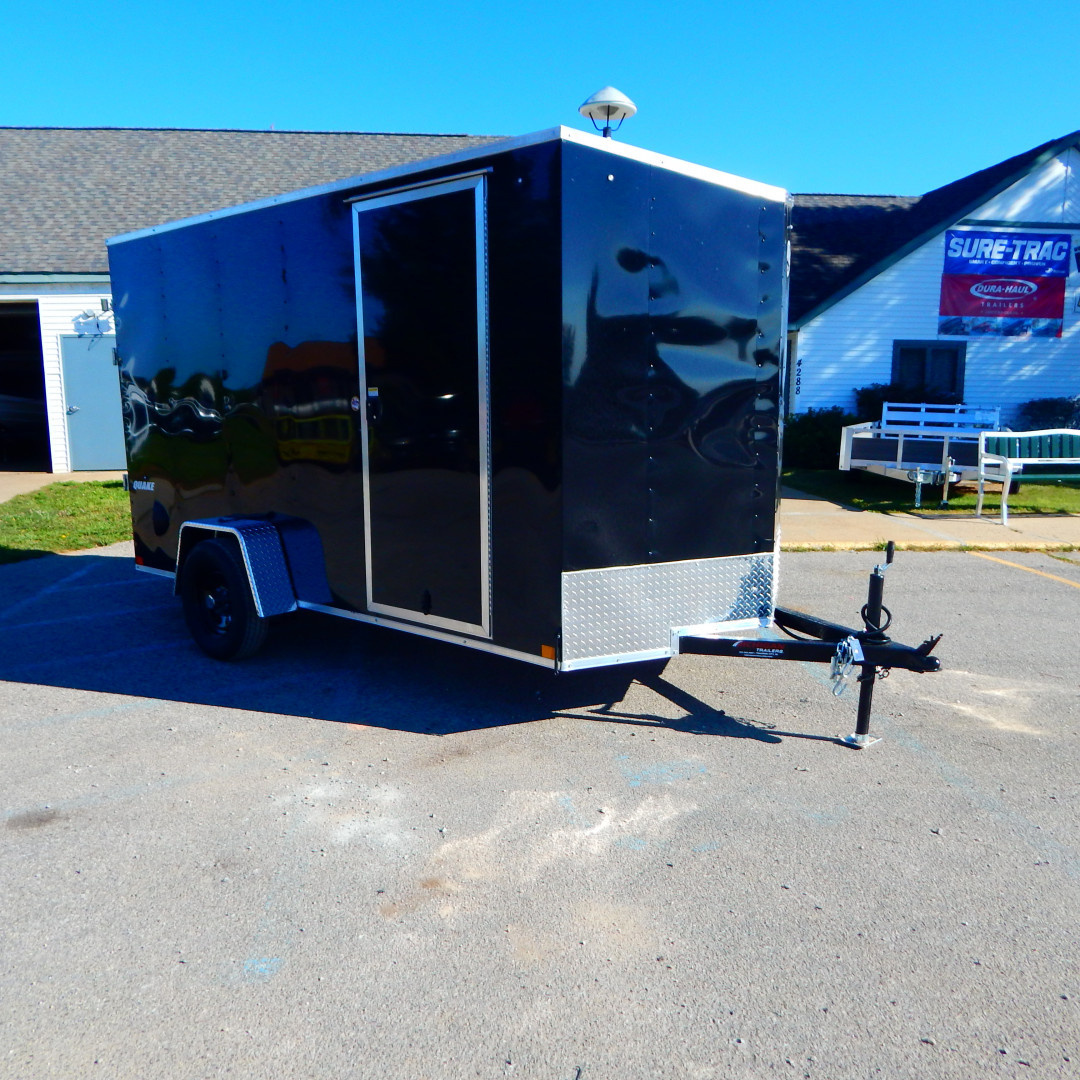 New 2026 Impact Trailers 6x12 3k Quake Cargo / Enclosed Trailer