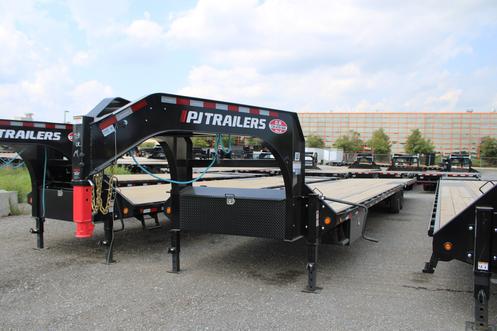 New 2026 PJ Trailers 40' SR 15K GVWR GOOSENECK EQUIPMENT TRAILER WITH ...