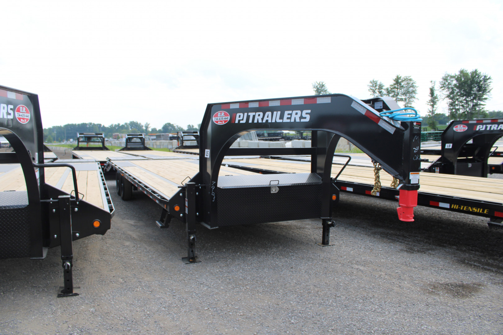 New 2026 PJ Trailers 30' MR 15K GVWR GOOSENECK EQUIPMENT TRAILER WITH ...