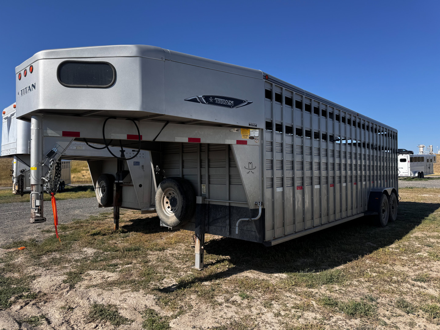 Used 2018 Titan Trailer 24' Stock Trailer for sale in Three Forks, MT