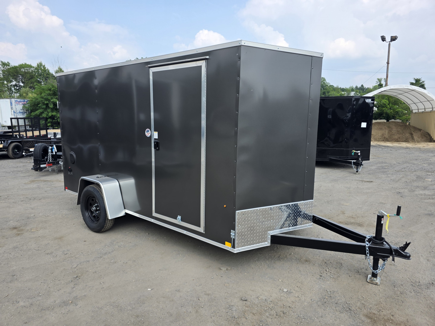 New 2026 Look Trailers ST DLX 6X12 - RAMP Cargo / Enclosed Trailer for ...