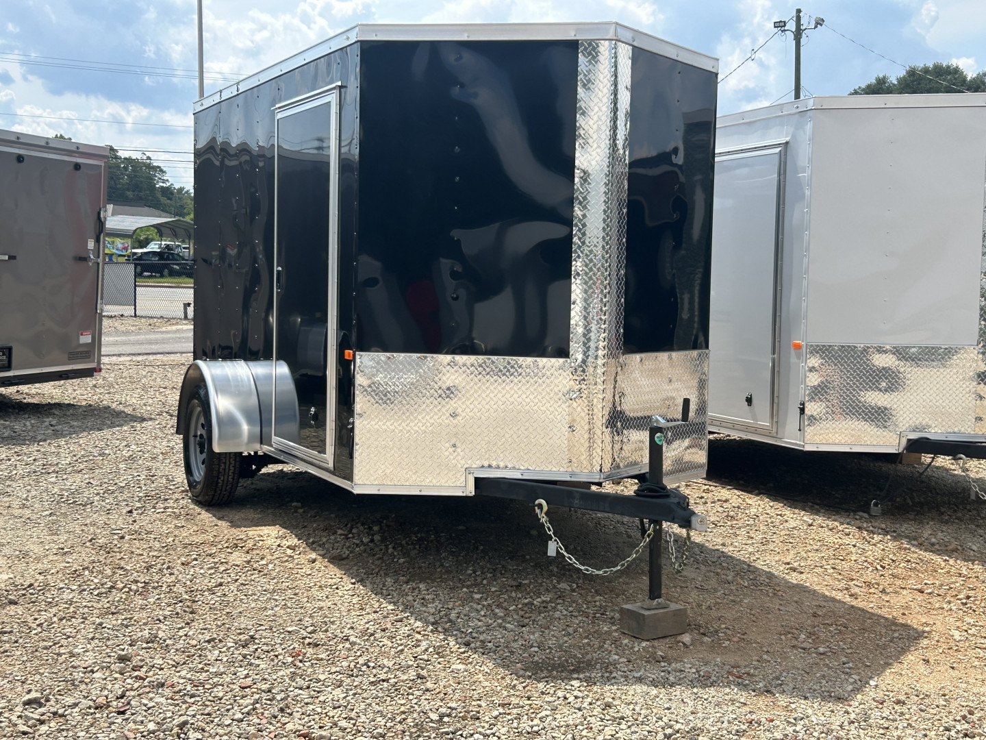 New 2025 Rock Solid Cargo 6 x 10 Single Axle Cargo / Enclosed Trailer ...