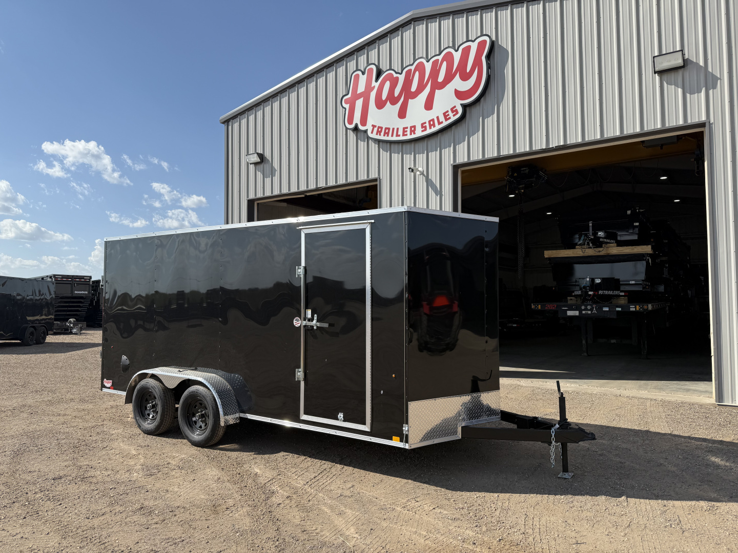 New 2026 Compass 7'x16' Enclosed Cargo Trailer - Indigo DLX for sale in ...