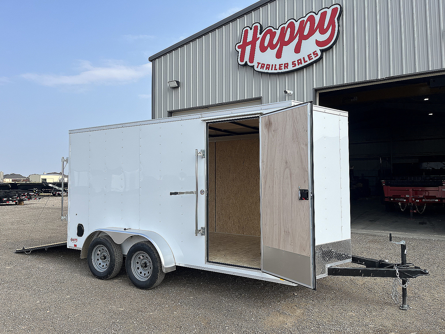 New 2026 Compass 7'x14' Enclosed Cargo Trailer - Indigo DLX for sale in ...