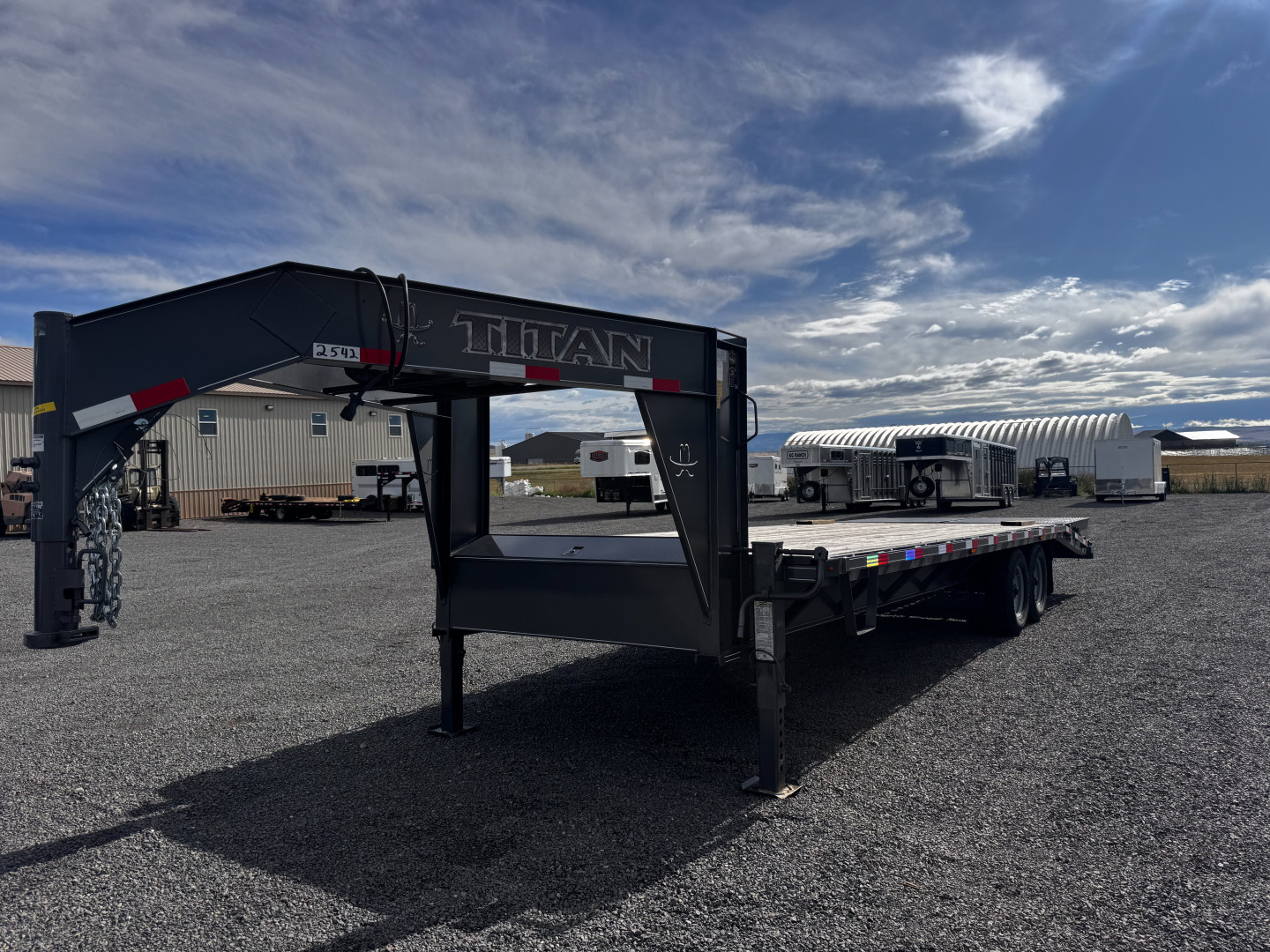 New 2025 Titan Trailer 26' GN Equipment Trailer