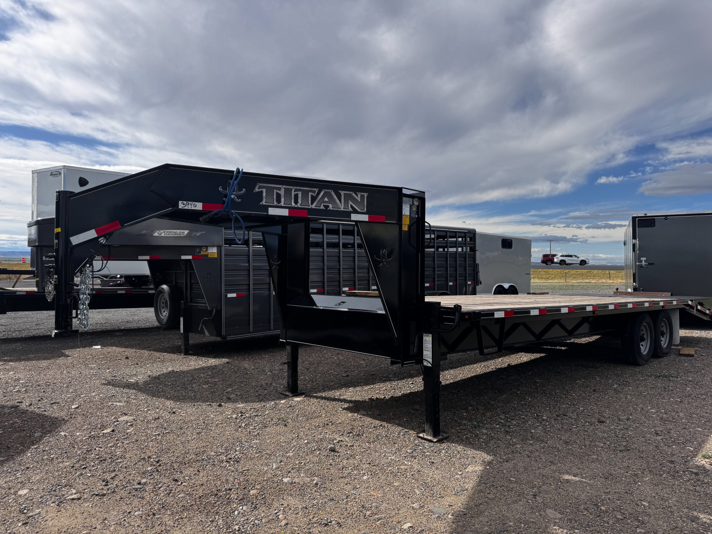 New 2025 Titan Trailer 26' GN Equipment Trailer