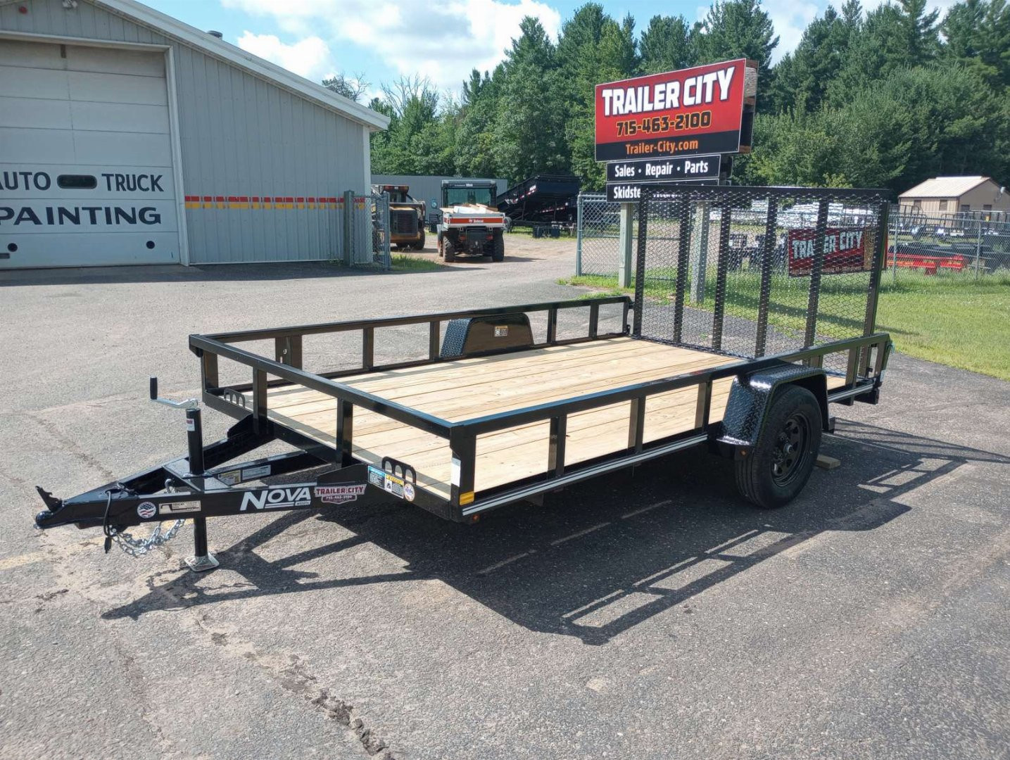 New 2026 MIDSOTA UT8212 SA Utility Trailer for sale in Grantsburg, WI