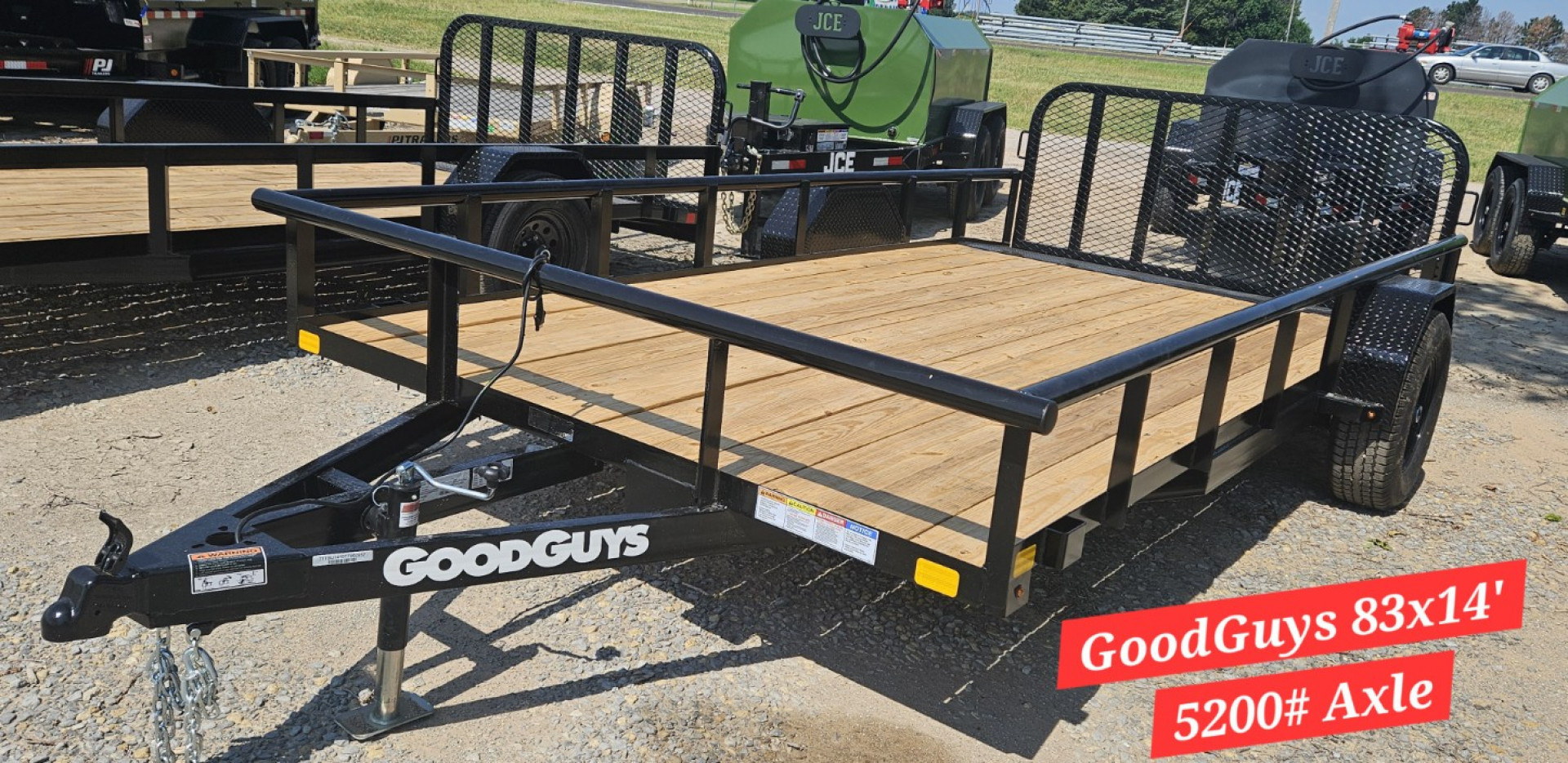 New 2026 Good Guys Trailers 83" x 14' 5200# Axle Utility Trailer for ...