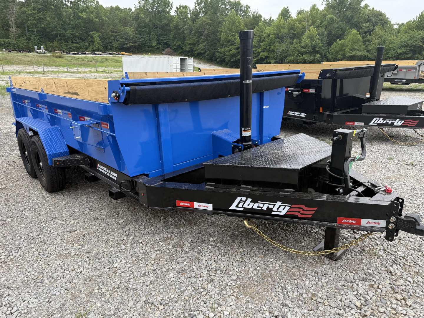 New 2025 Liberty Dump Trailer 14’ TELESCOPIC HOIST 7 GAUGE FLOOR for ...