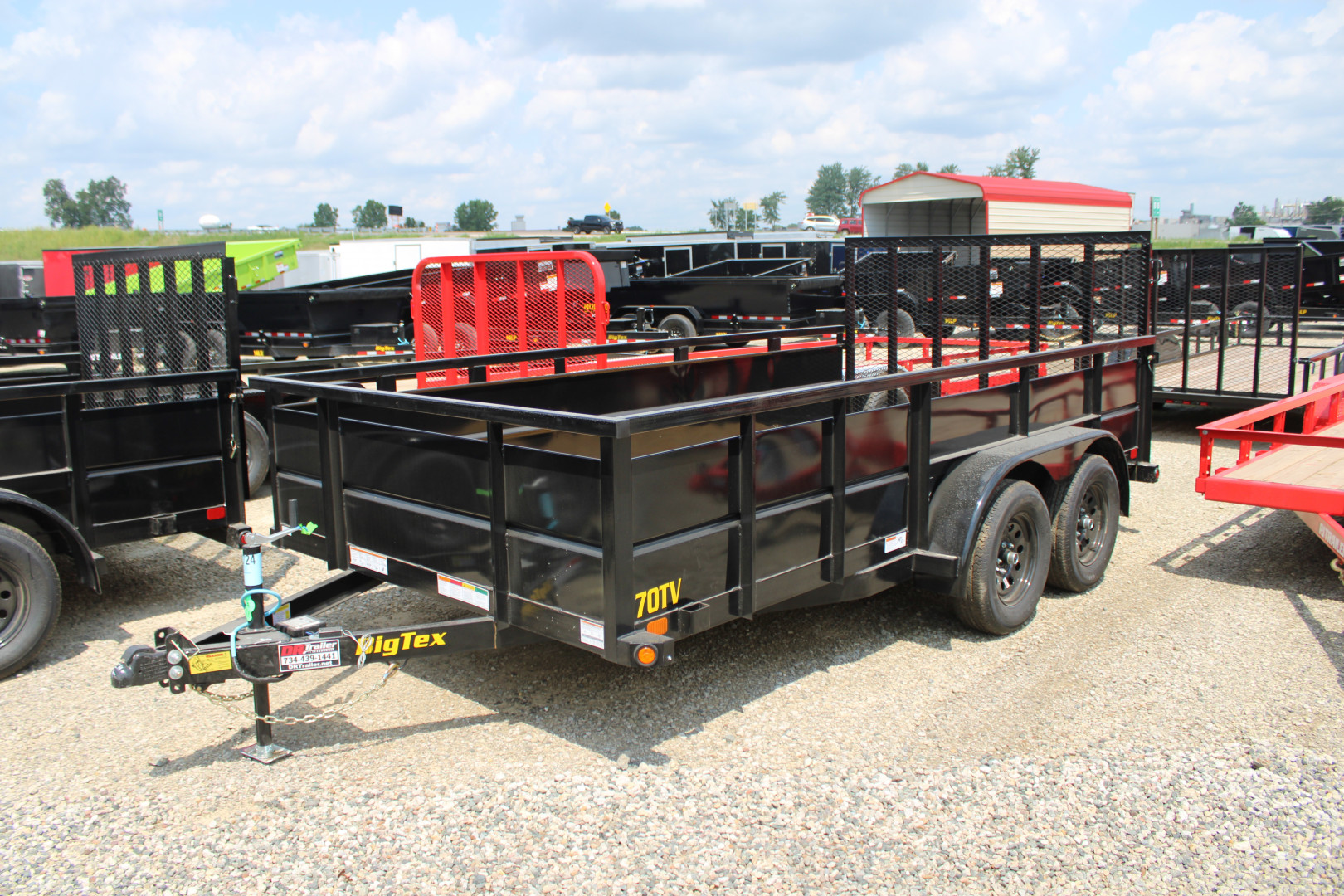 New 2026 Big Tex Trailers 14' TV 7K GVWR LANDSCAPE UTILITY TRAILER ...