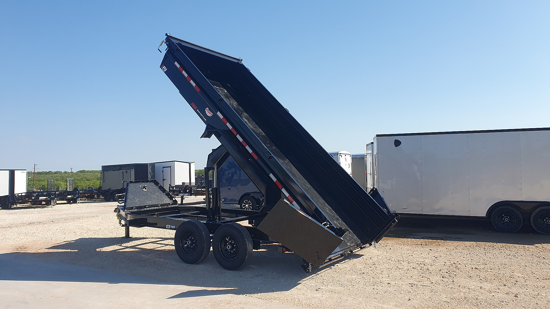 New 2026 PJ 83"x16' BP Tandem Axle Low Pro Dump w/ 24" Sides – DL for ...