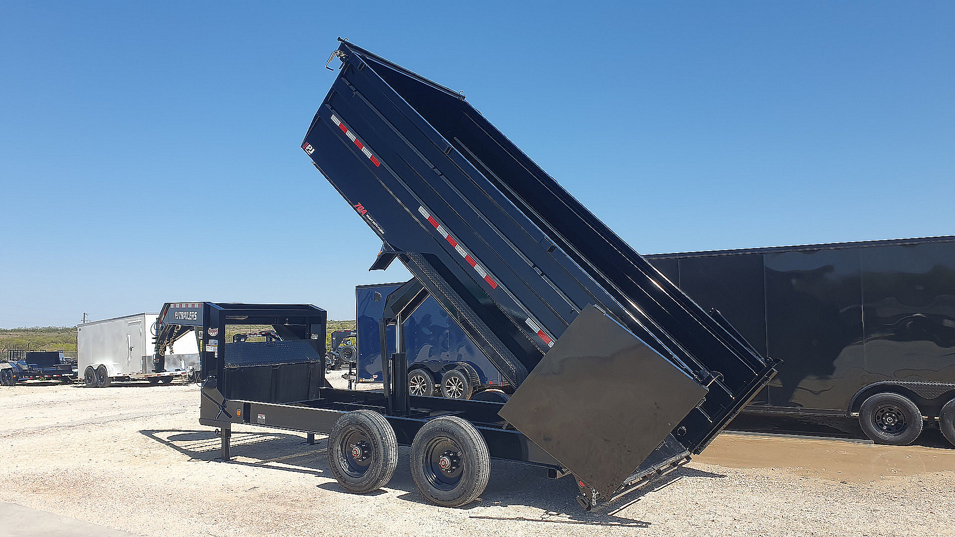 New 2026 PJ 82"x16' GN Tandem Axle HD Low Pro Dump w/ 48" Sides – DE ...