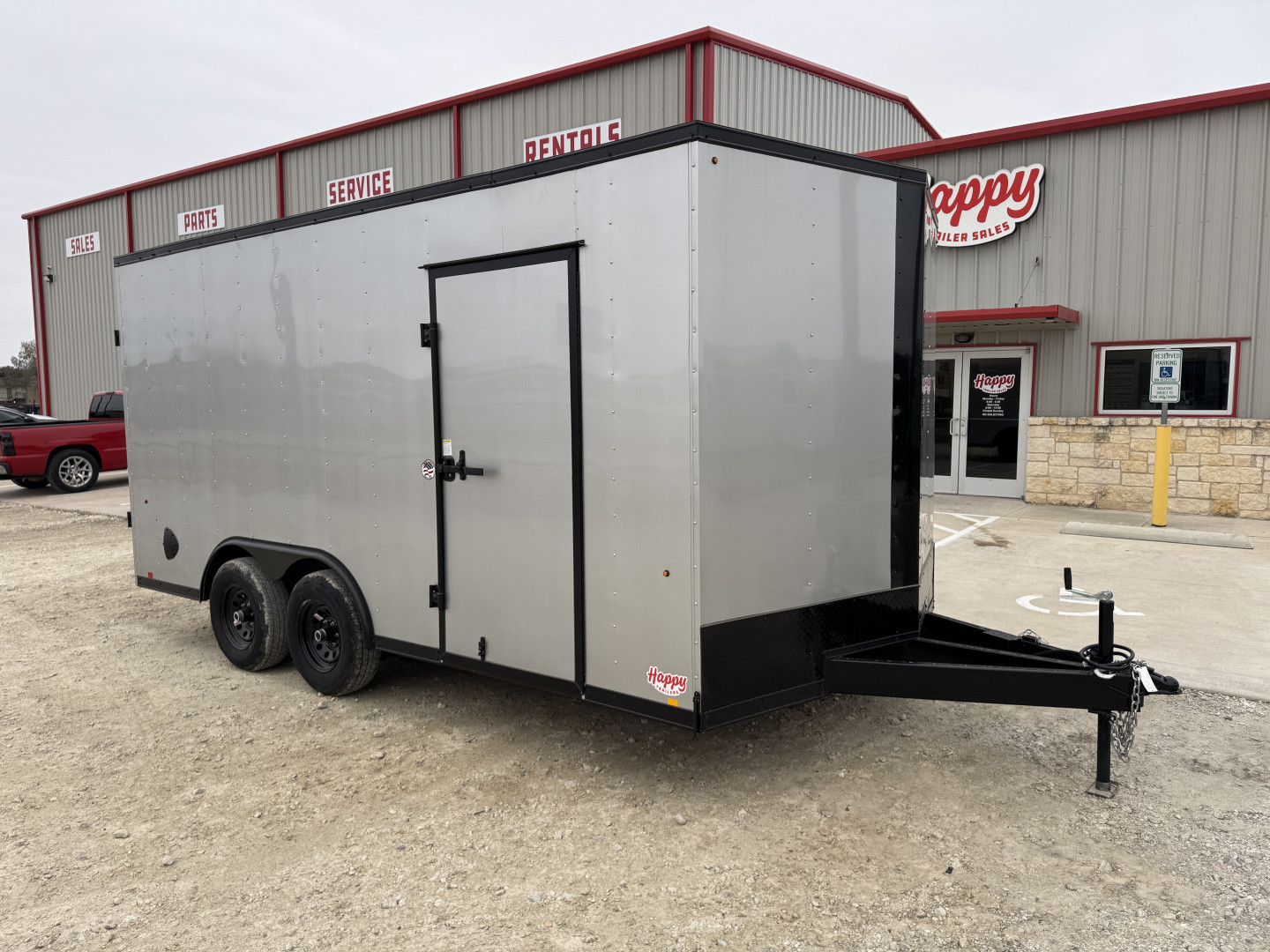 New 2026 Compass 8.5x16' Enclosed Cargo Trailer - Indigo DLX