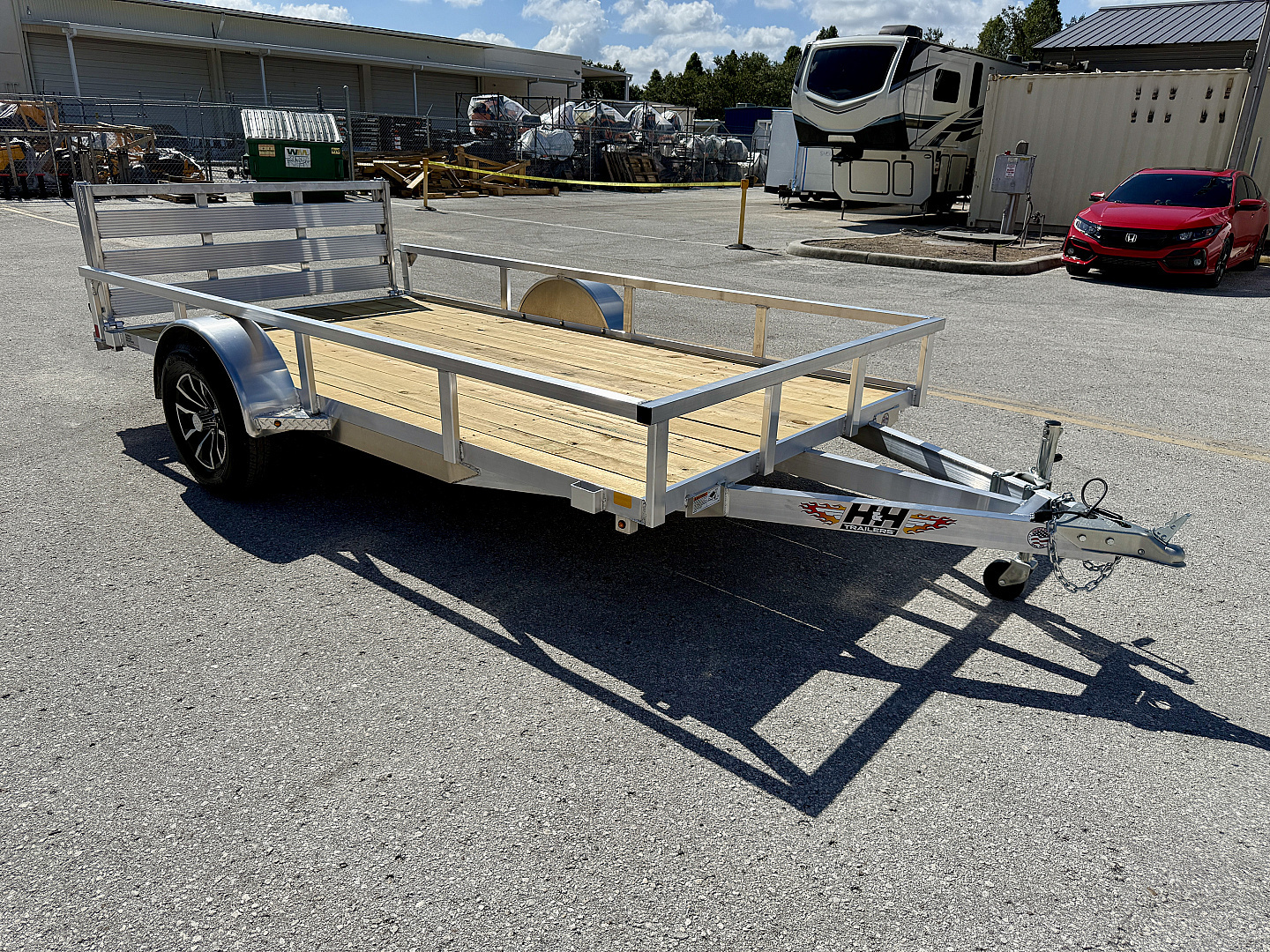 New 2026 H&H Trailers 76 X 12 Aluminum 3K Utility Trailer for sale in ...