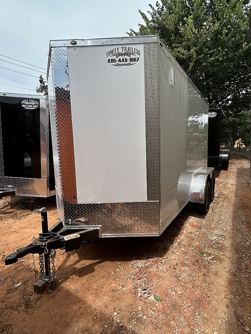 New 2025 Family Trailer 6x12 Tandem Axles Cargo / Enclosed Trailer ...