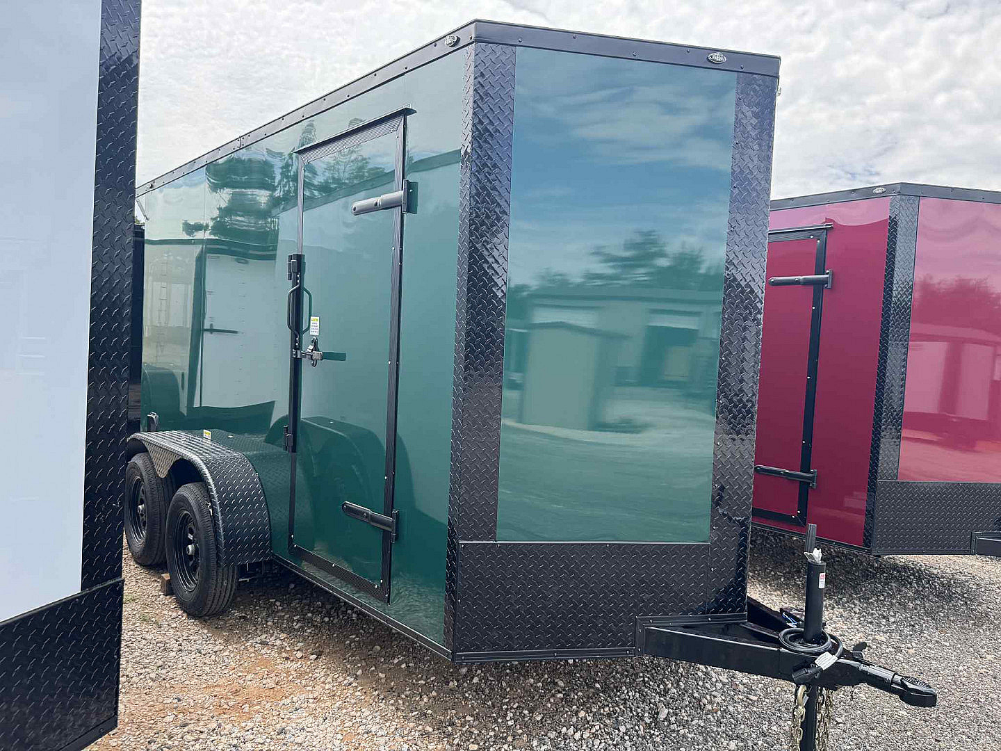 New 2025 Family Trailer 6x12 Tandem Axles Cargo / Enclosed Trailer ...