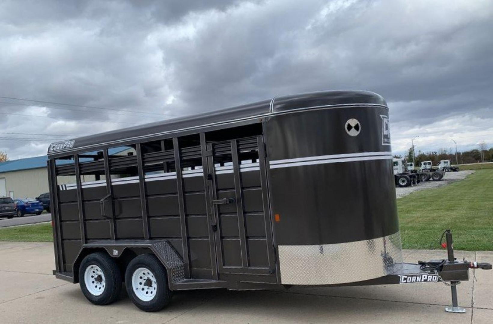 New 2025 CornPro Trailers SB16-6S Stock Trailer