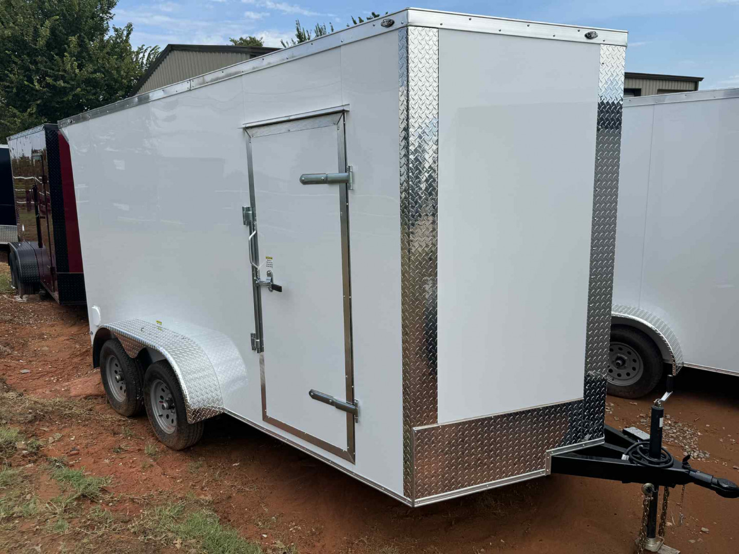 New 2025 Family Trailer 7x14 Tandem Axles Cargo / Enclosed Trailer ...