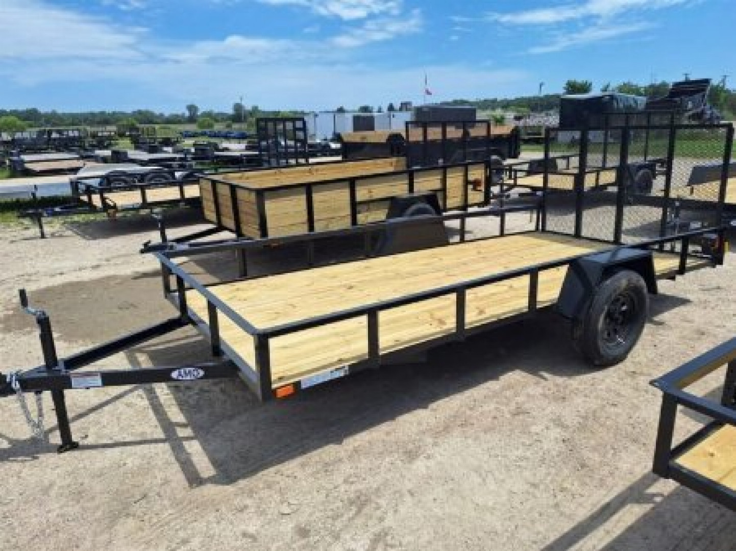 New 2026 AMO AMO 6X14 LANDSCAPE TRAILER Landscape Trailer
