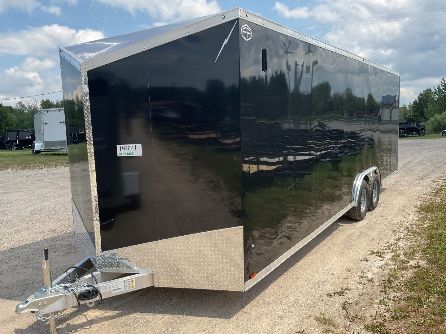 New 2026 Lightning Trailers 8.5X24 7' INTERIOR 10K Cargo / Enclosed ...