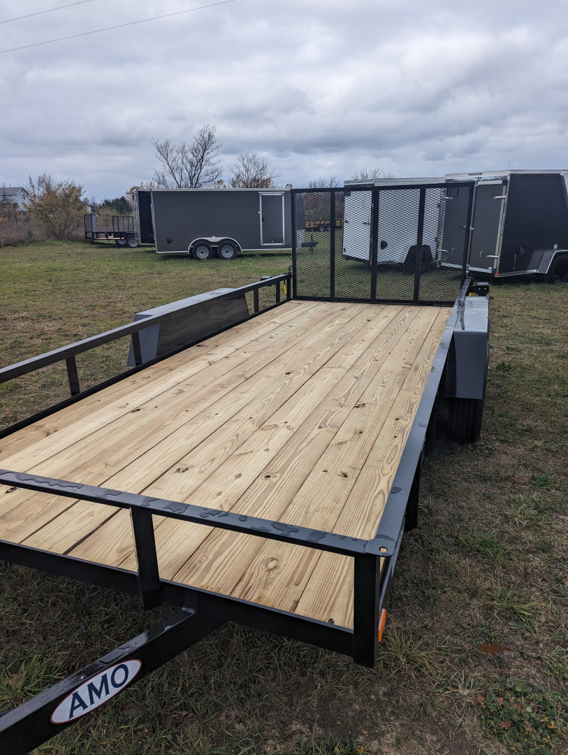 New 2026 AMO 16 Landscape Trailer