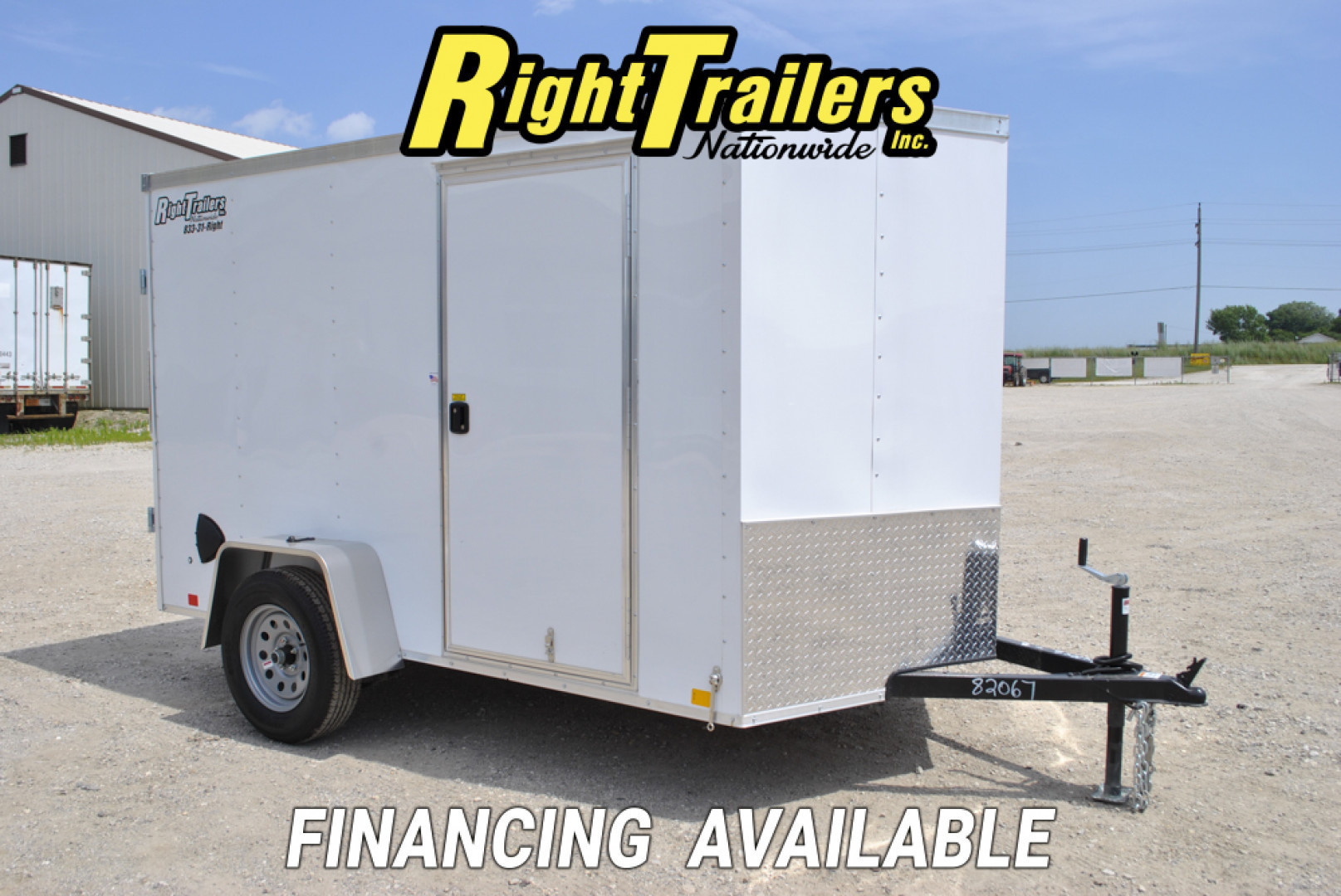 New 2025 6X10 RC Cargo Trailer for sale in Caledonia, WI