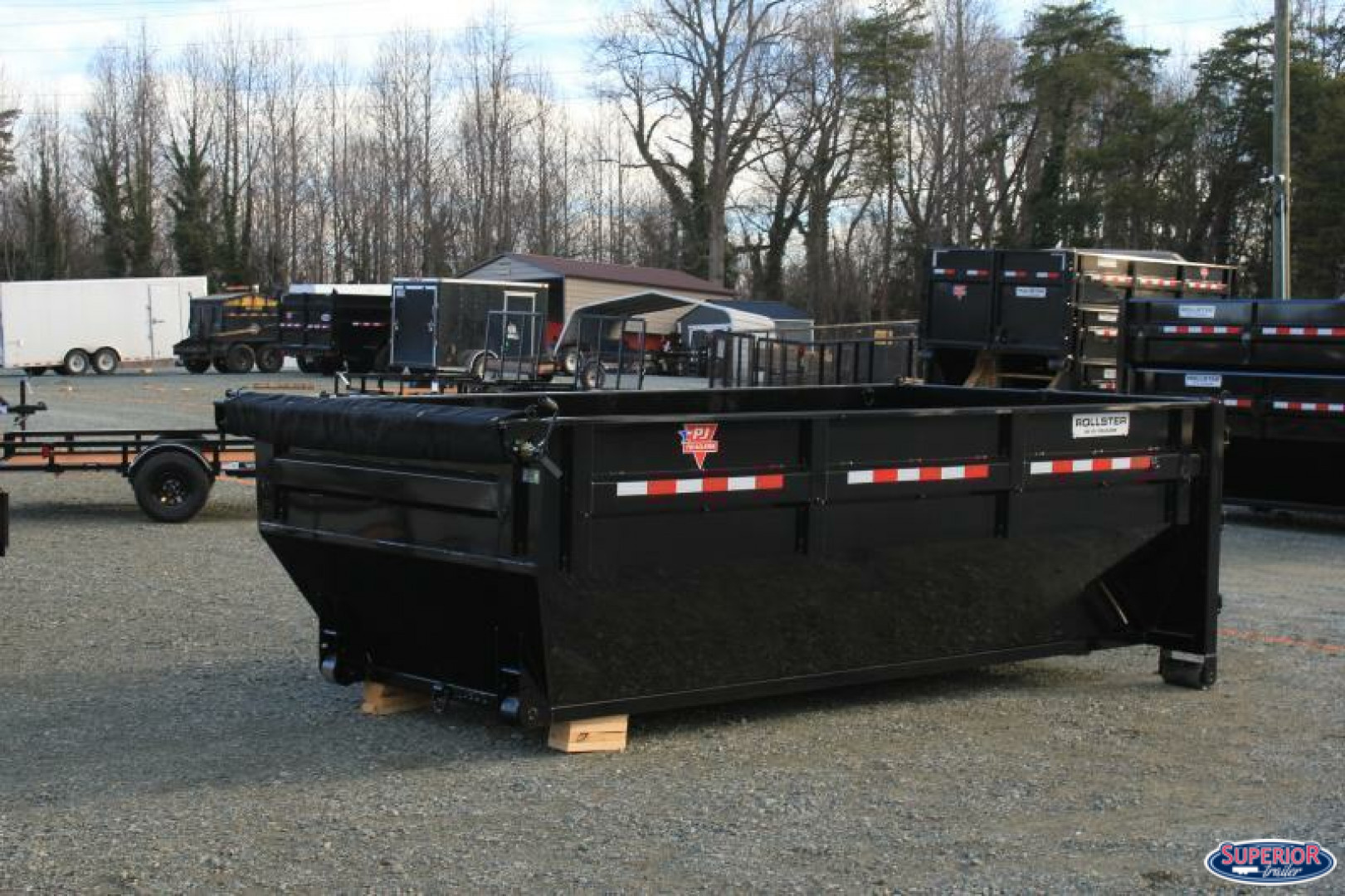 New 2025 PJ TRAILERS Roll Off Dumpster Dump Trailer for sale in ...