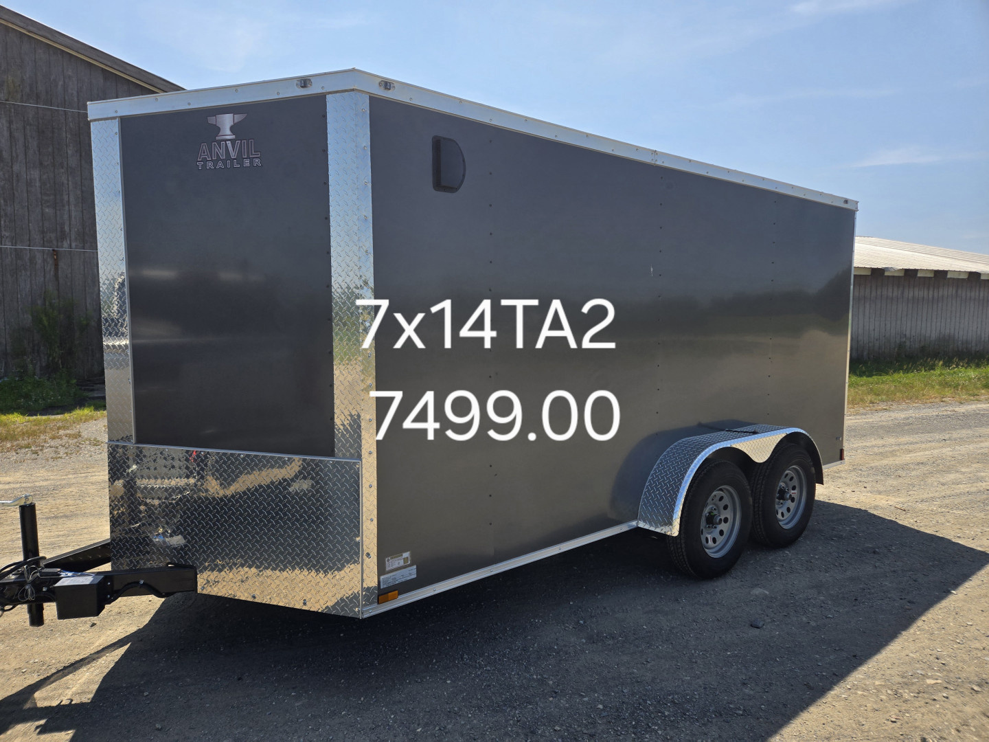 New 2026 Anvil 7X14TA2 Cargo / Enclosed Trailer for sale in ...