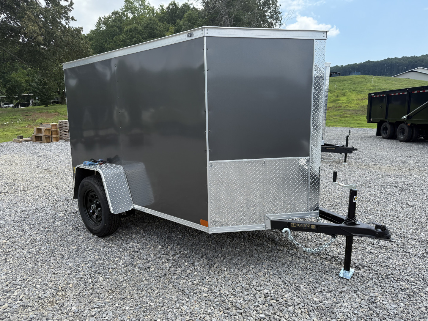 New 2025 Covered Wagon Trailers 5x8 SA .030 Cargo / Enclosed Trailer