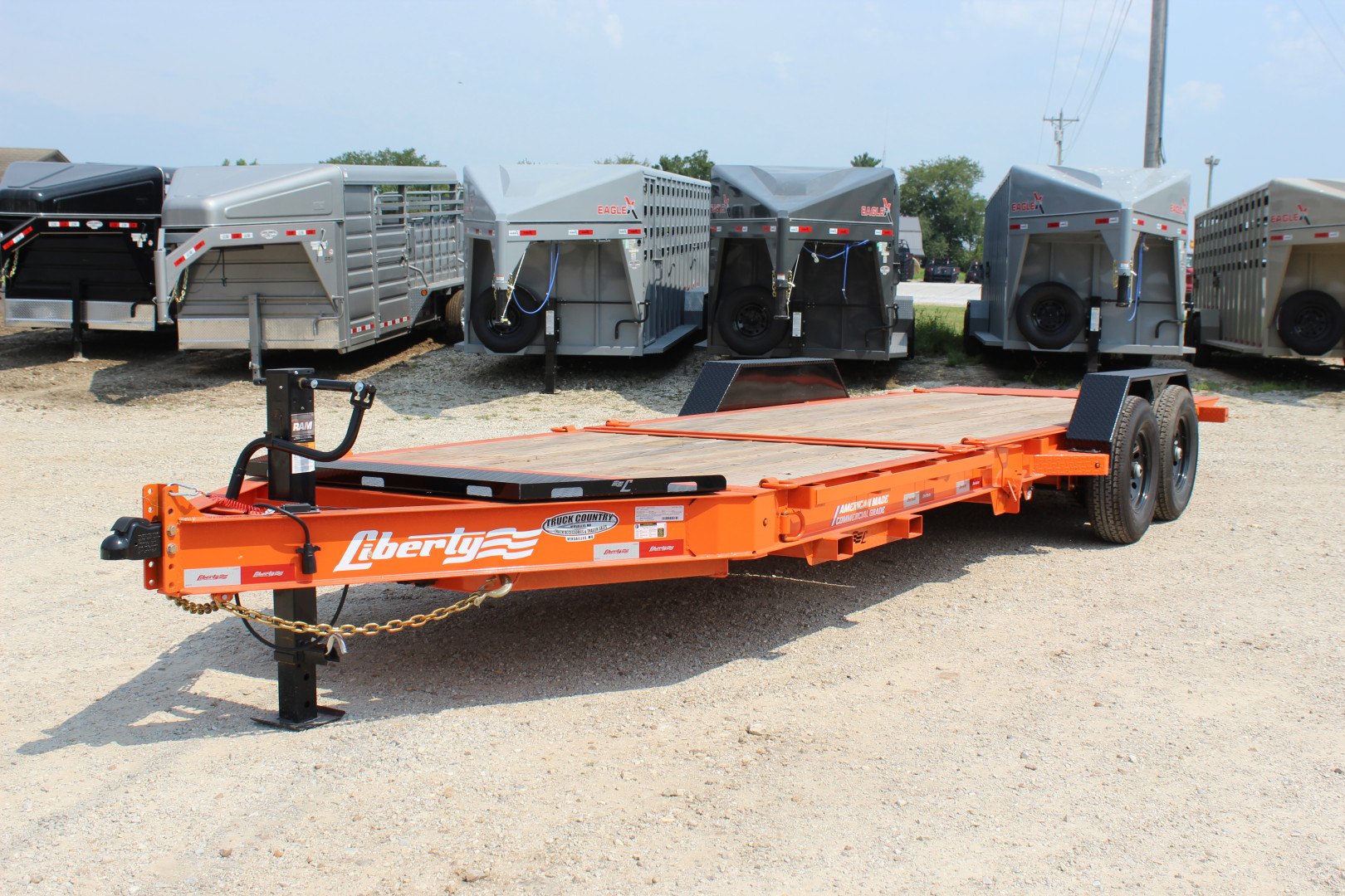 New 2025 Liberty LT 22' Gravity Tilt Trailer